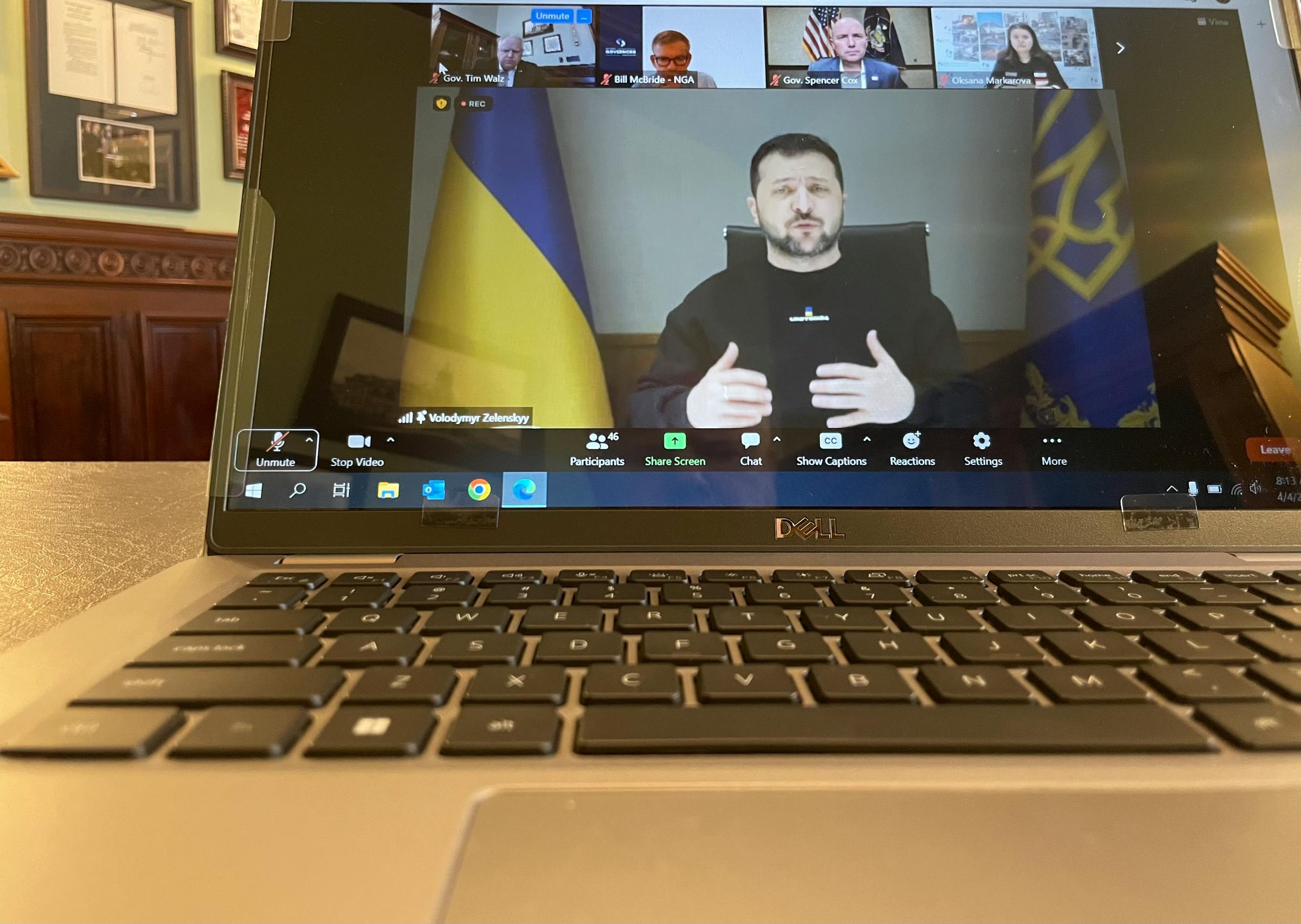 Walz and other governors pledge support in call with Ukrainian president