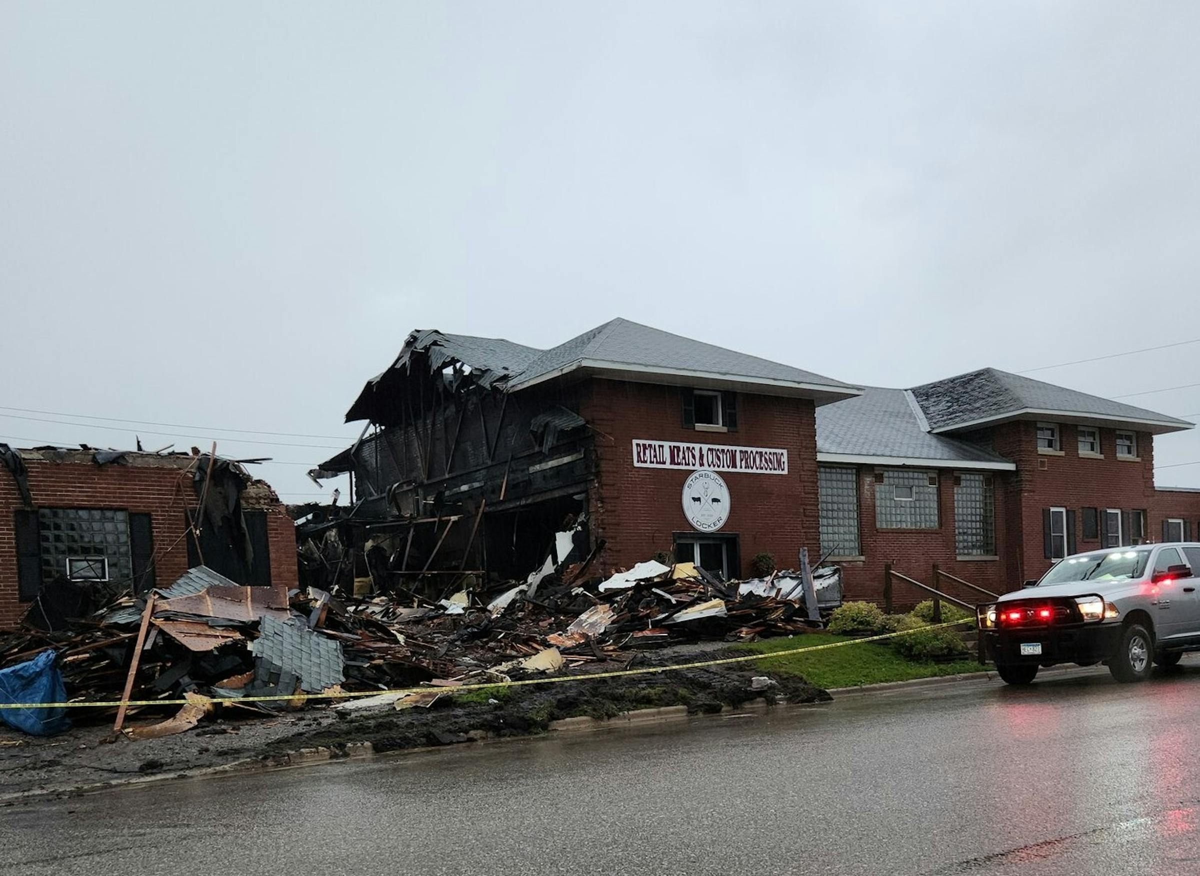 A rural Minnesota meat locker goes up in flames, but the business isn’t ...