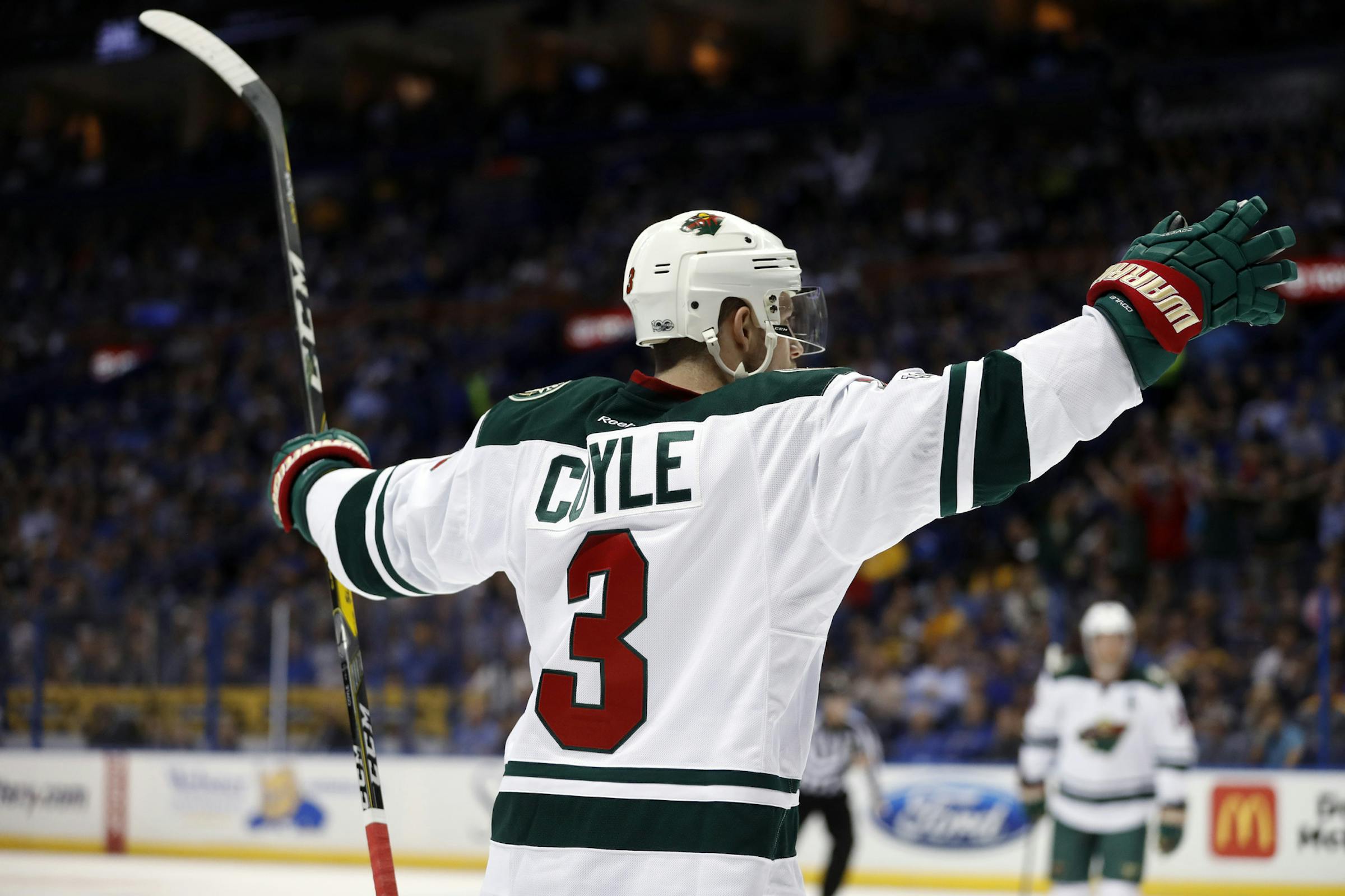 Wild's Charlie Coyle steps up his game in playoffs