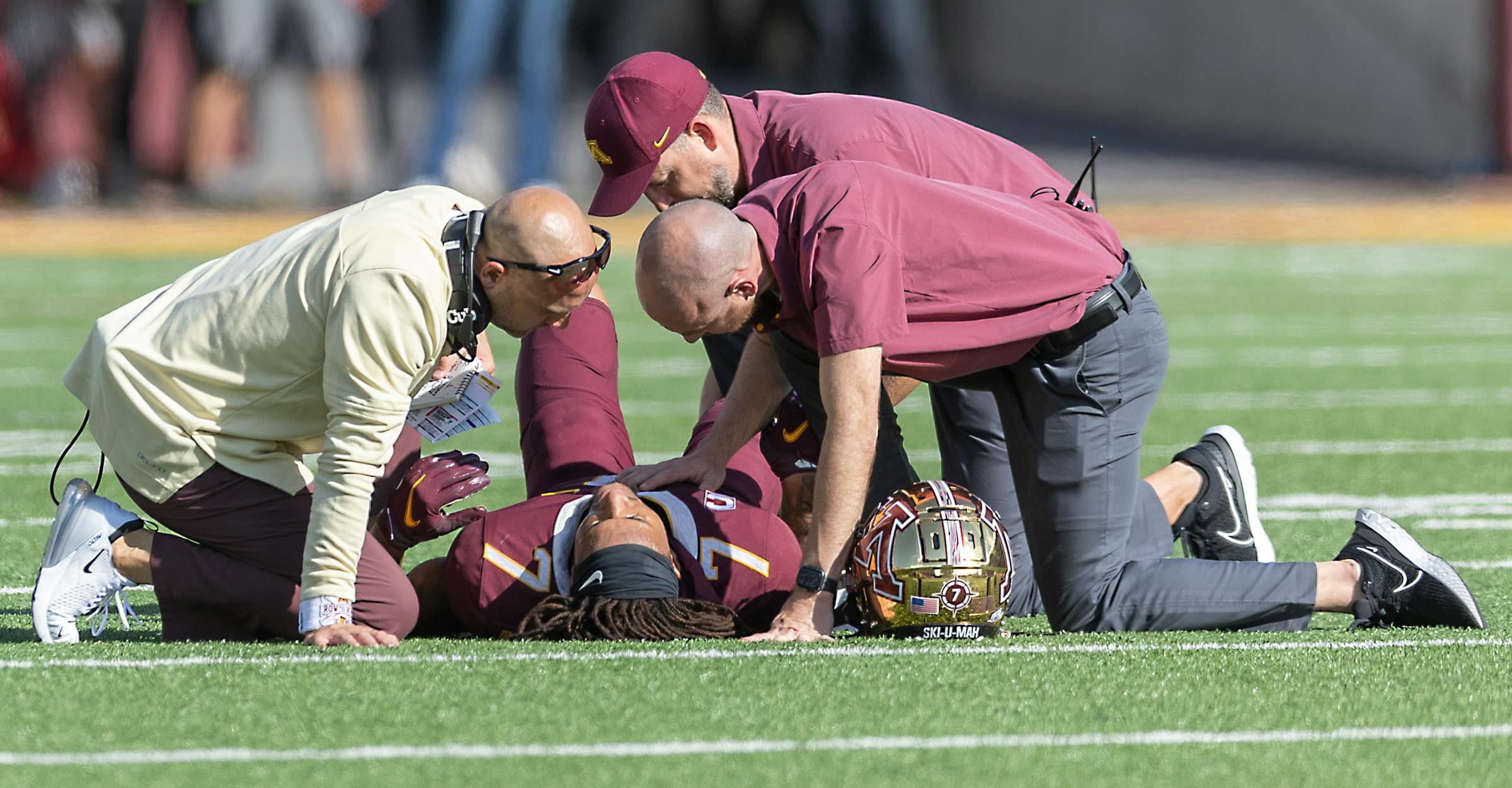 Gophers victory came with a catch after Chris Autman-Bell's injury