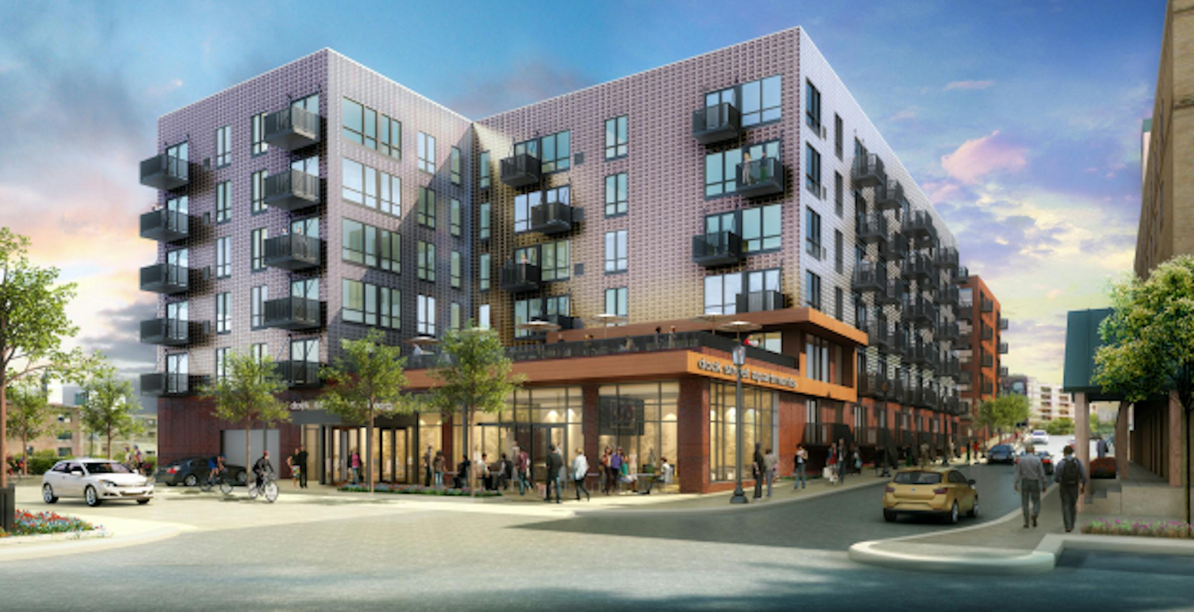 New apartments break ground near Target Field