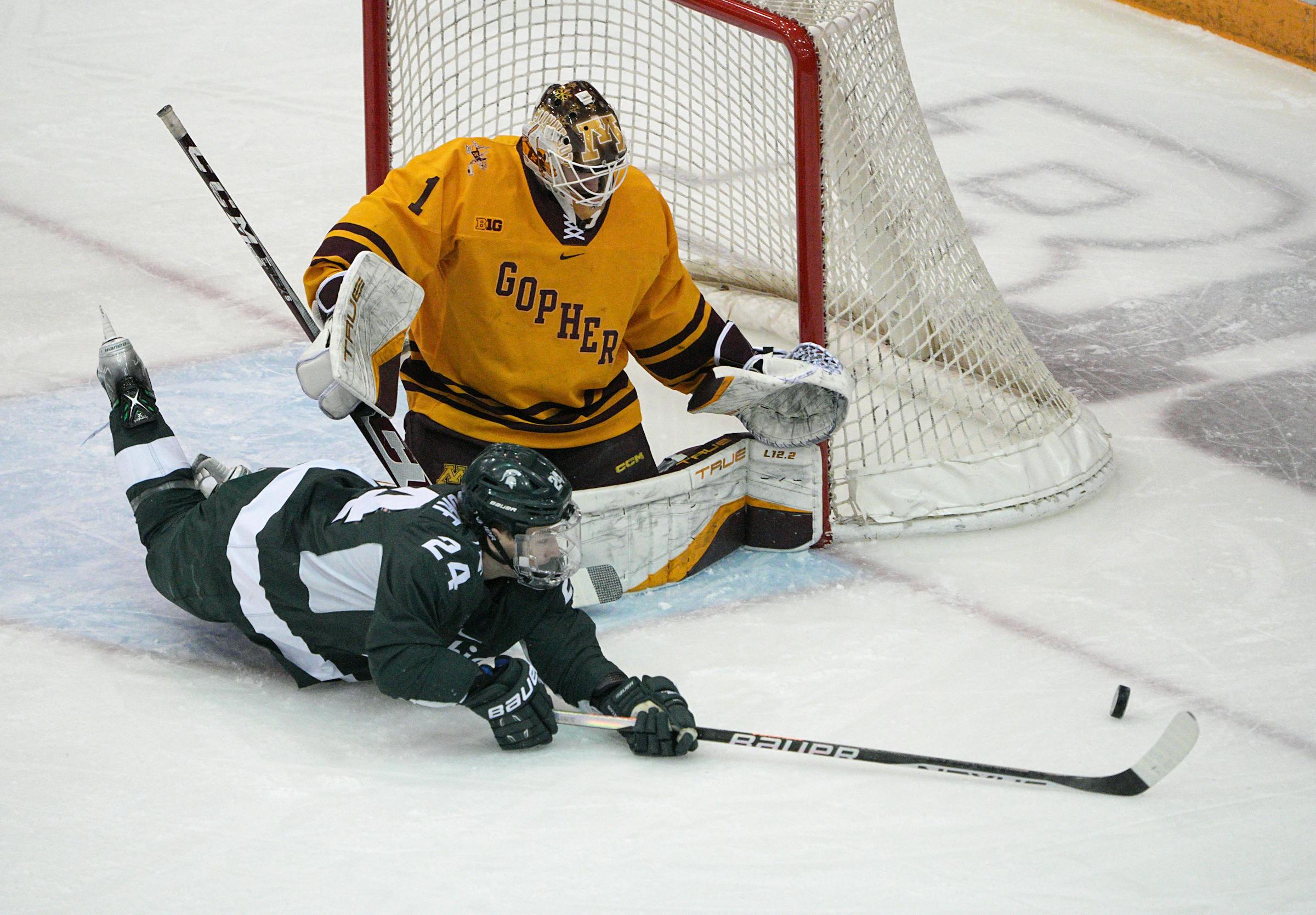 Bryce Brodzinski, Justen Close lead Gophers hockey team to win over Badgers