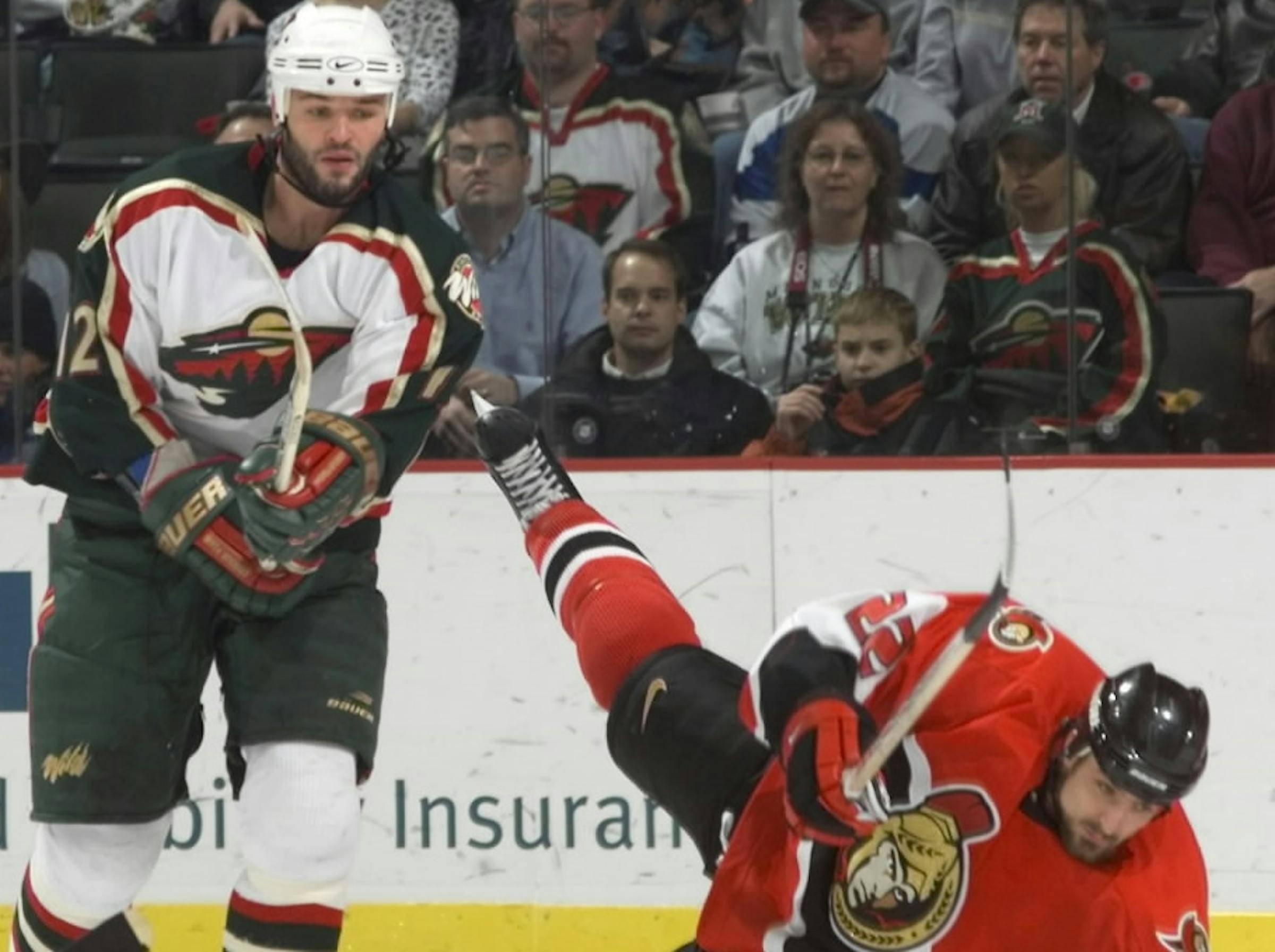 Here's a sad, amazing story about former Wild enforcer Matt Johnson