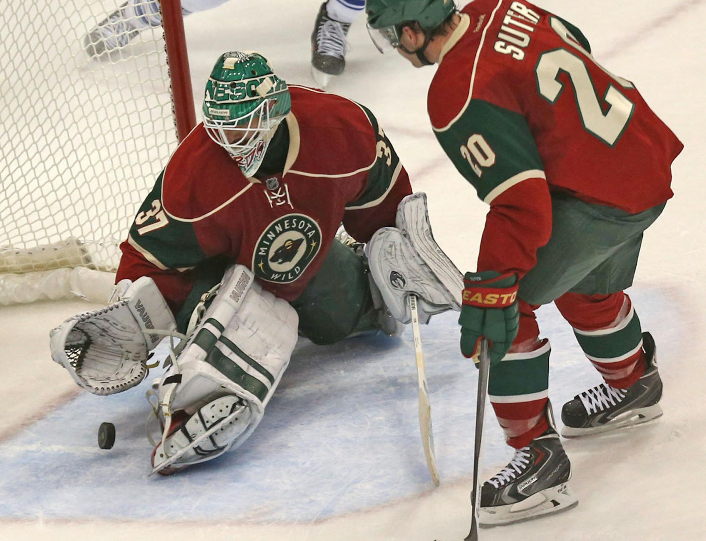 Josh Harding named NHL's Third Star of Week; Darcy Kuemper recalled