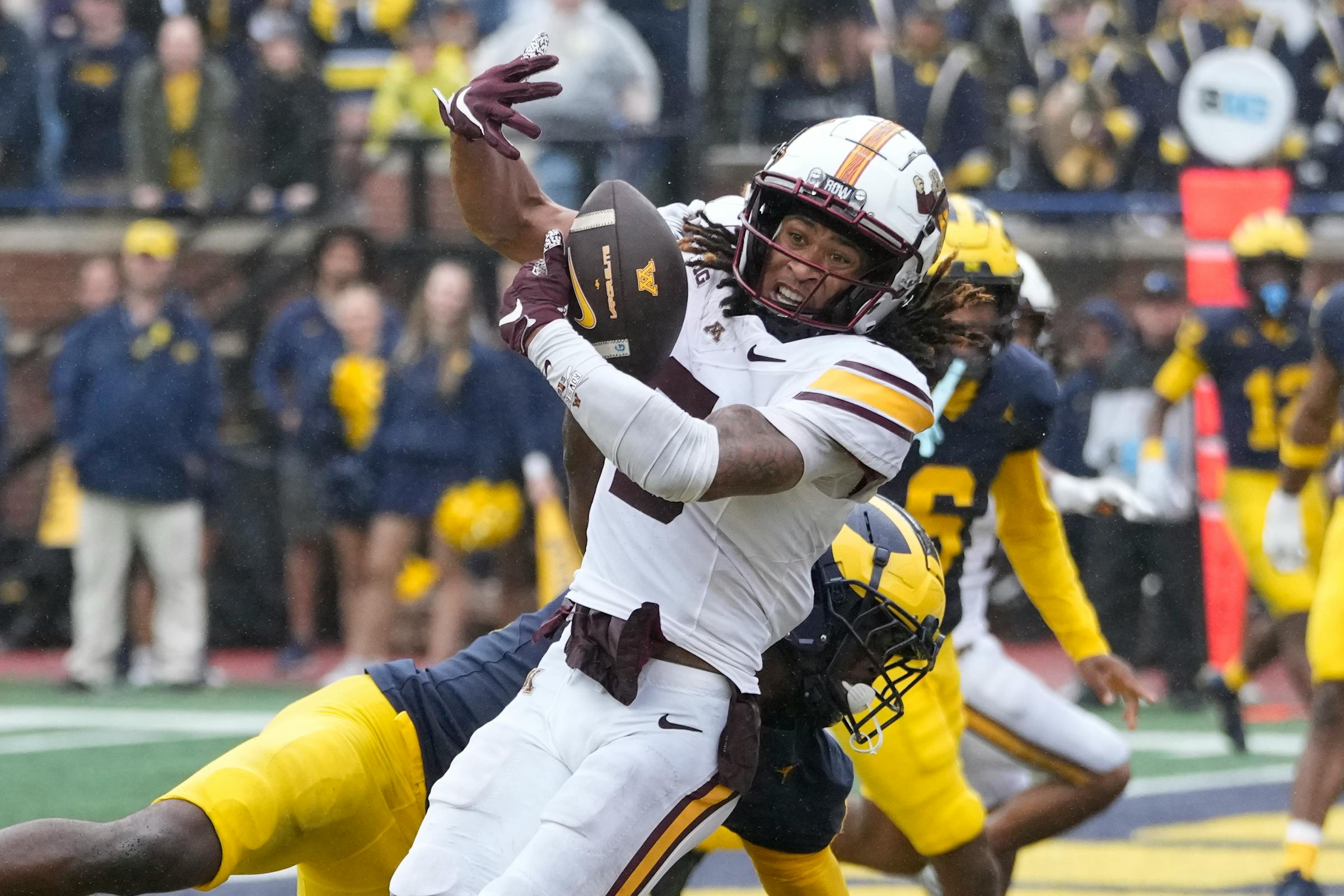 Gophers football fourth-quarter rally comes up short vs. No. 12 Michigan