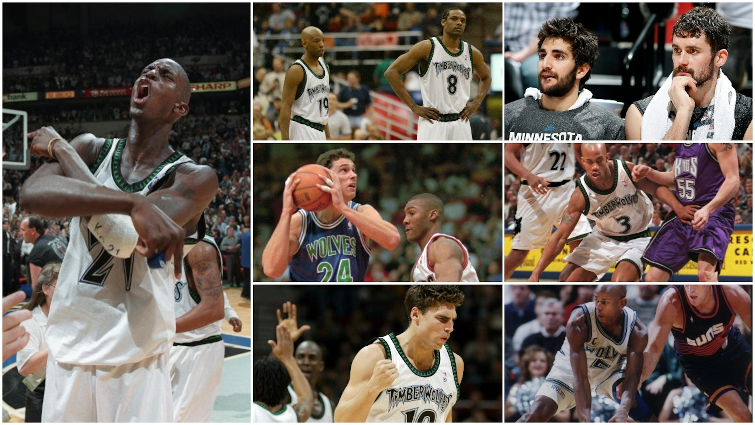 Who's in the Timberwolves' all-time starting five?