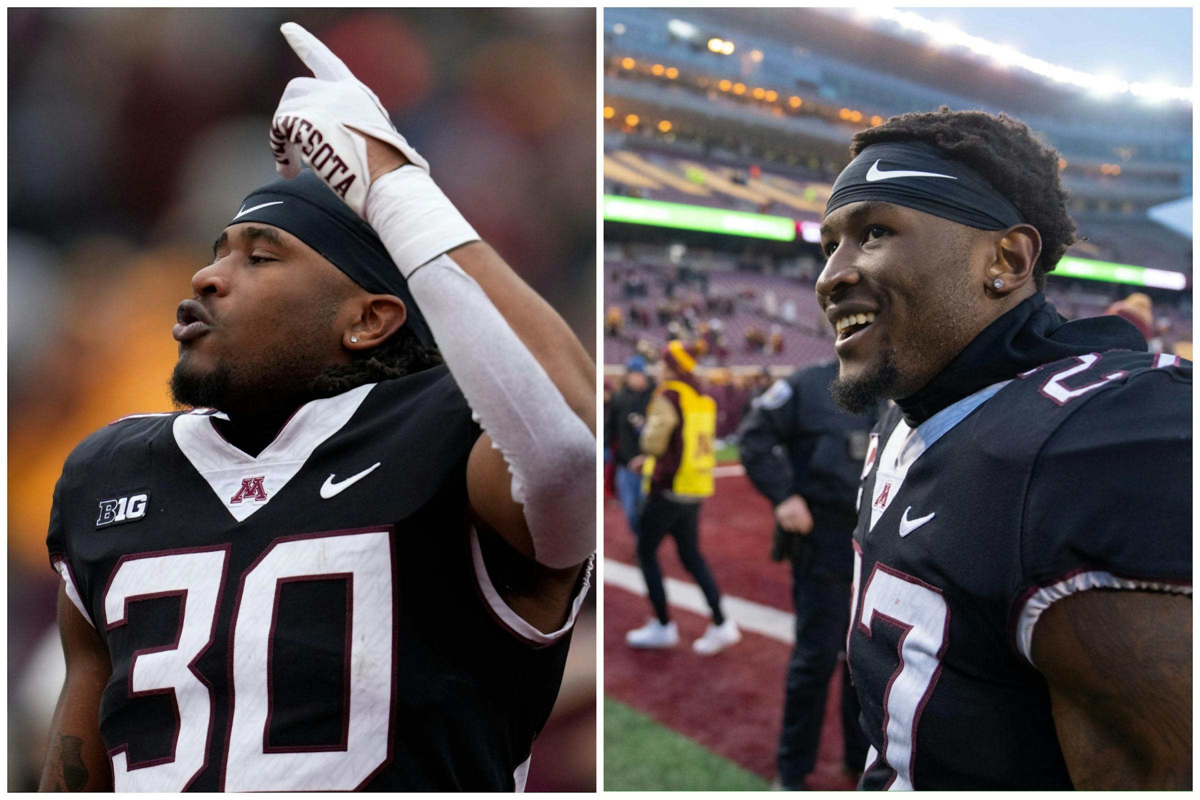 A family moment of a lifetime for Gophers teammates Jordan and Tyler Nubin