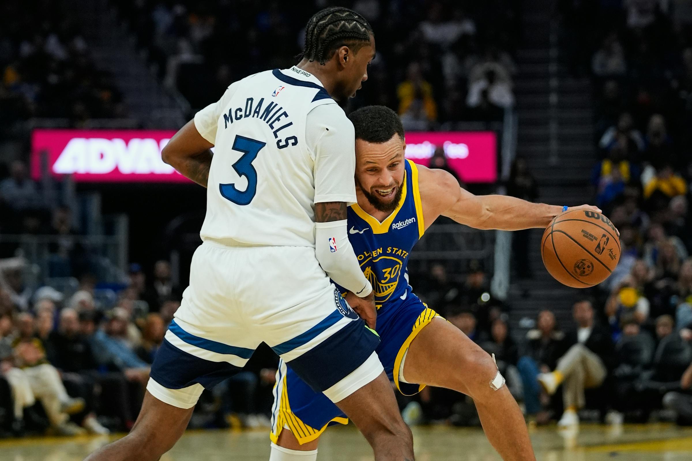 Minnesota Timberwolves beat Golden State Warriors without injured ...