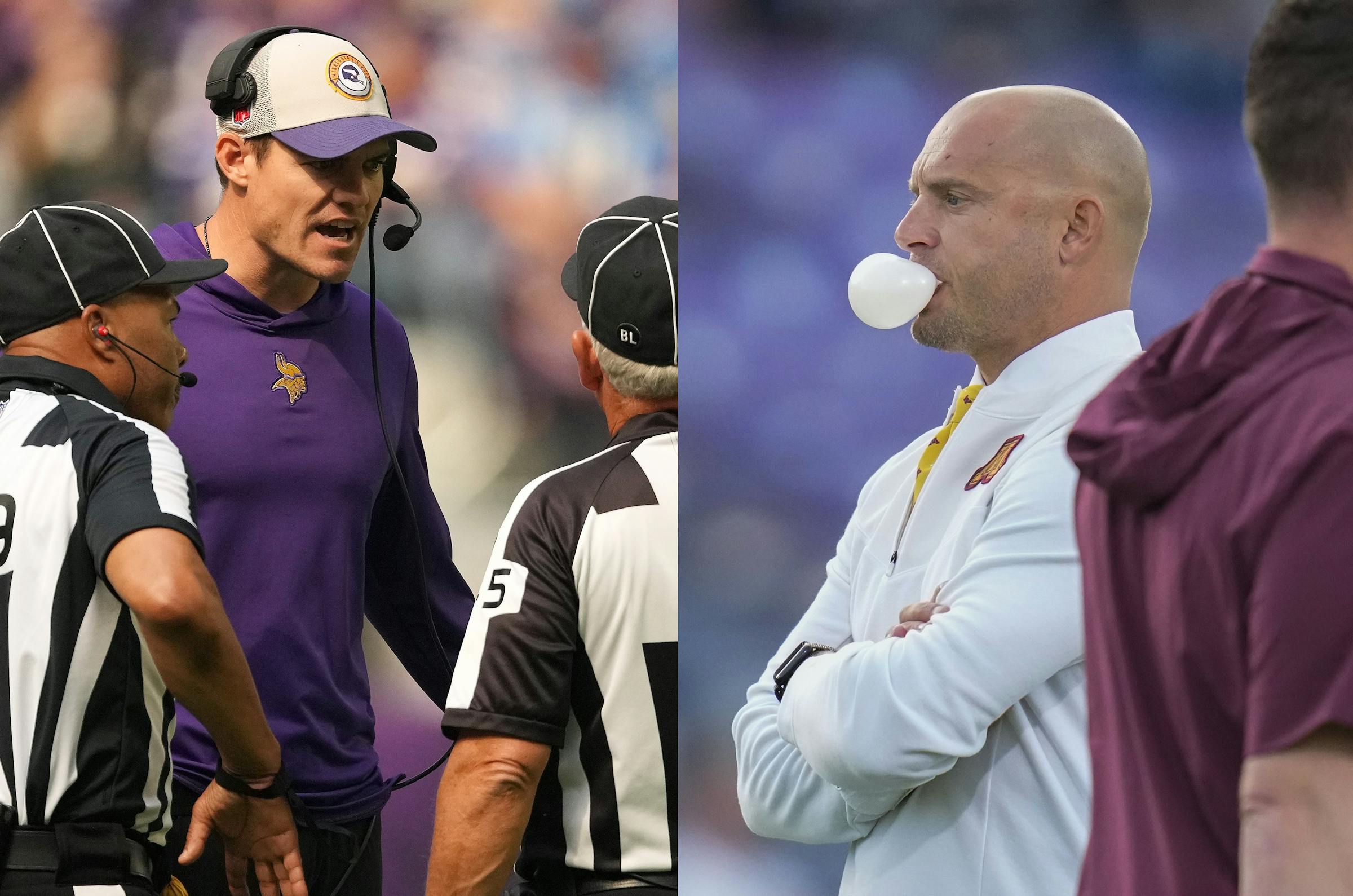 Vikings, Gophers are two sides of same disastrous coin