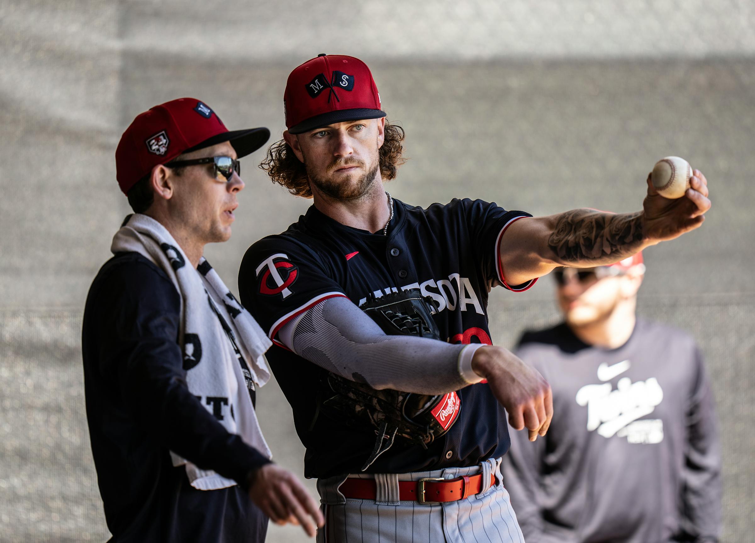 Twins pitcher Chris Paddack looks to perfect two-strike execution