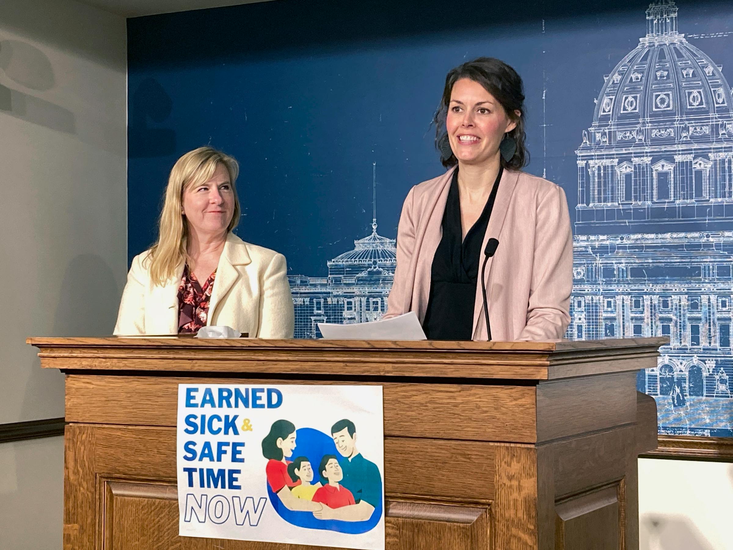 How would paid leave and sick time plans work in Minnesota?