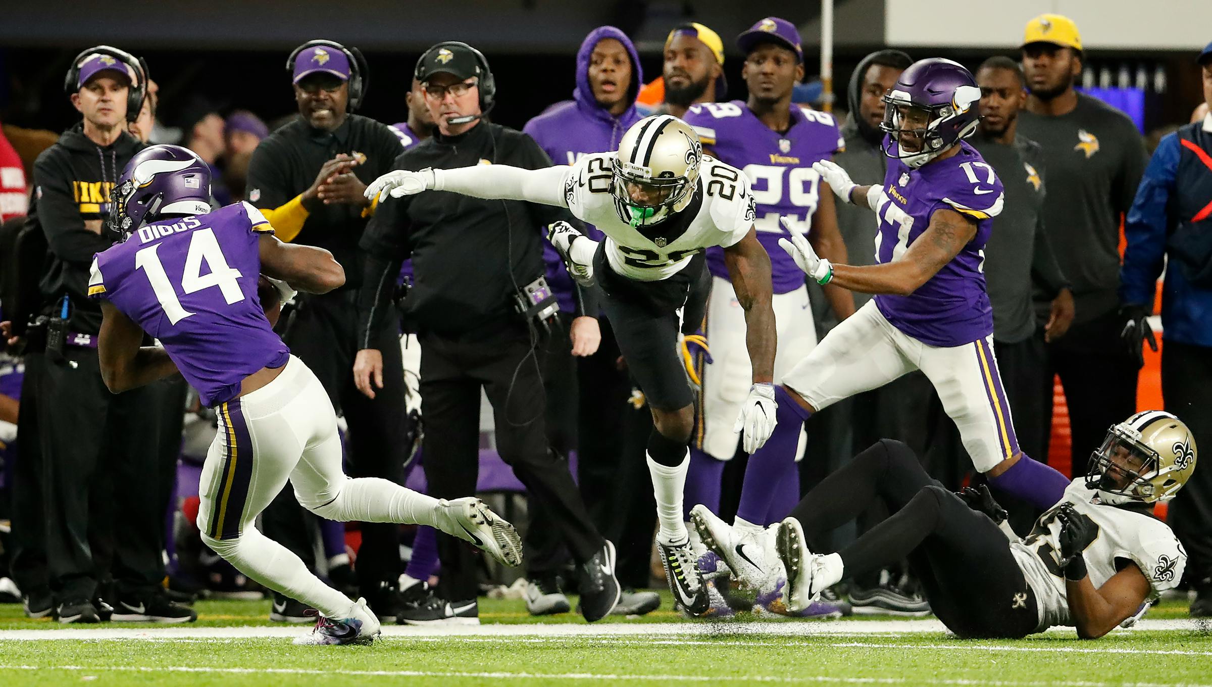 'Minneapolis Miracle' mostly a memory for Vikings, Saints