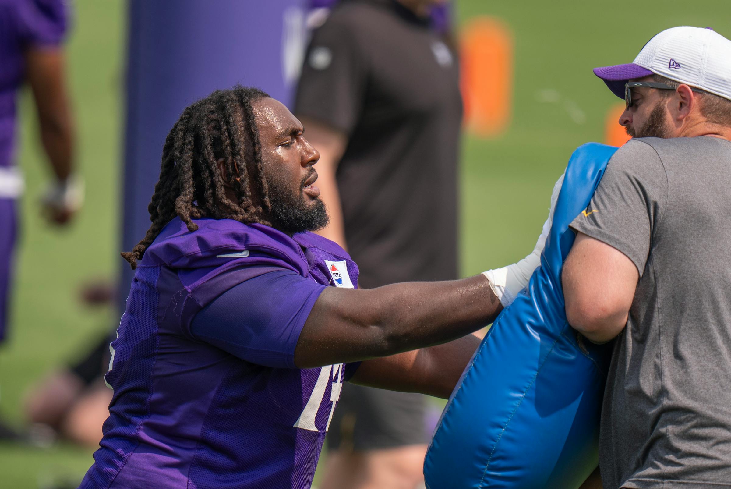 Minnesota Vikings guard Donovan Jackson will miss two games