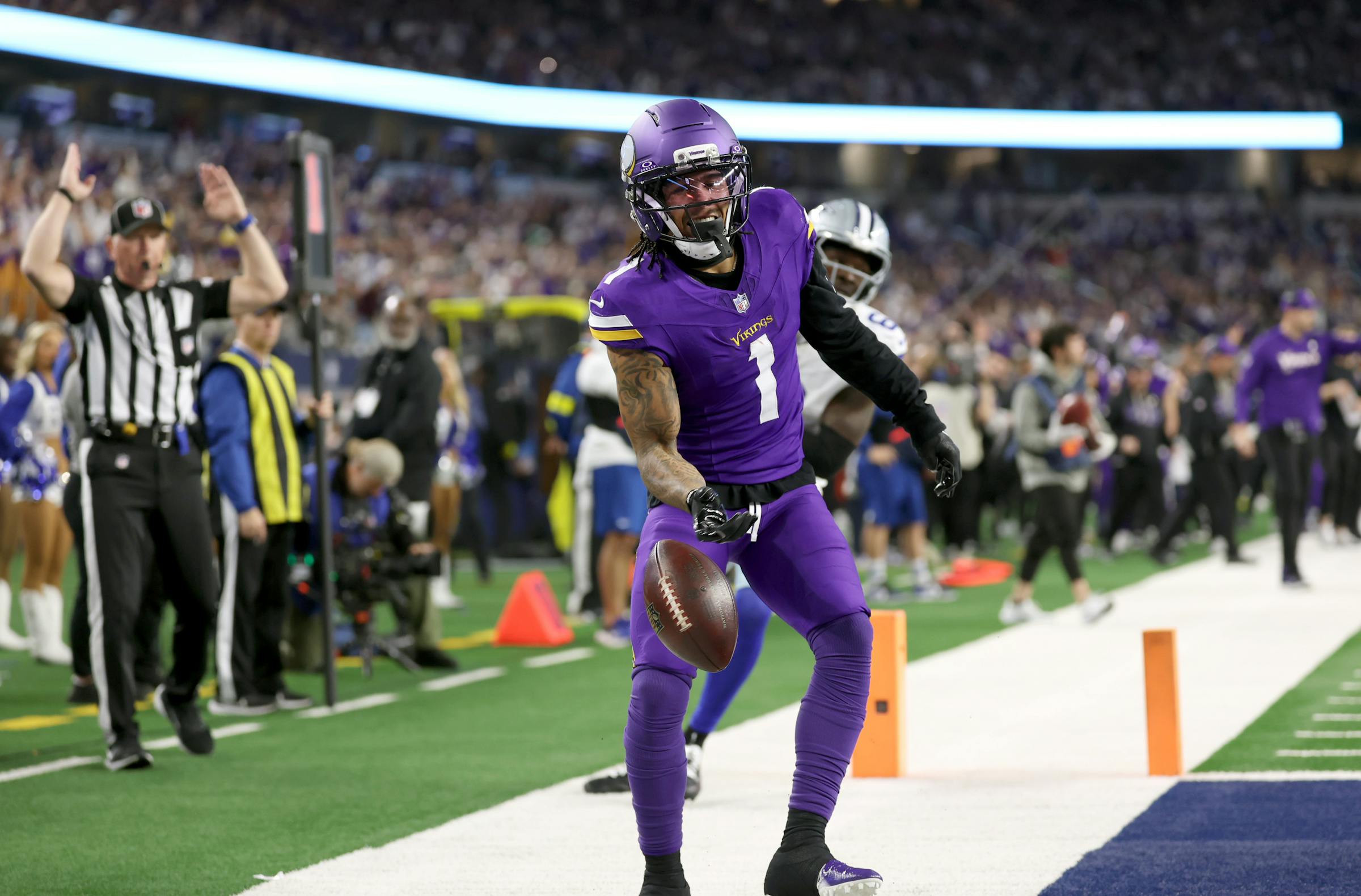 If Jalen Nailor leaves the Vikings, what is their WR plan?