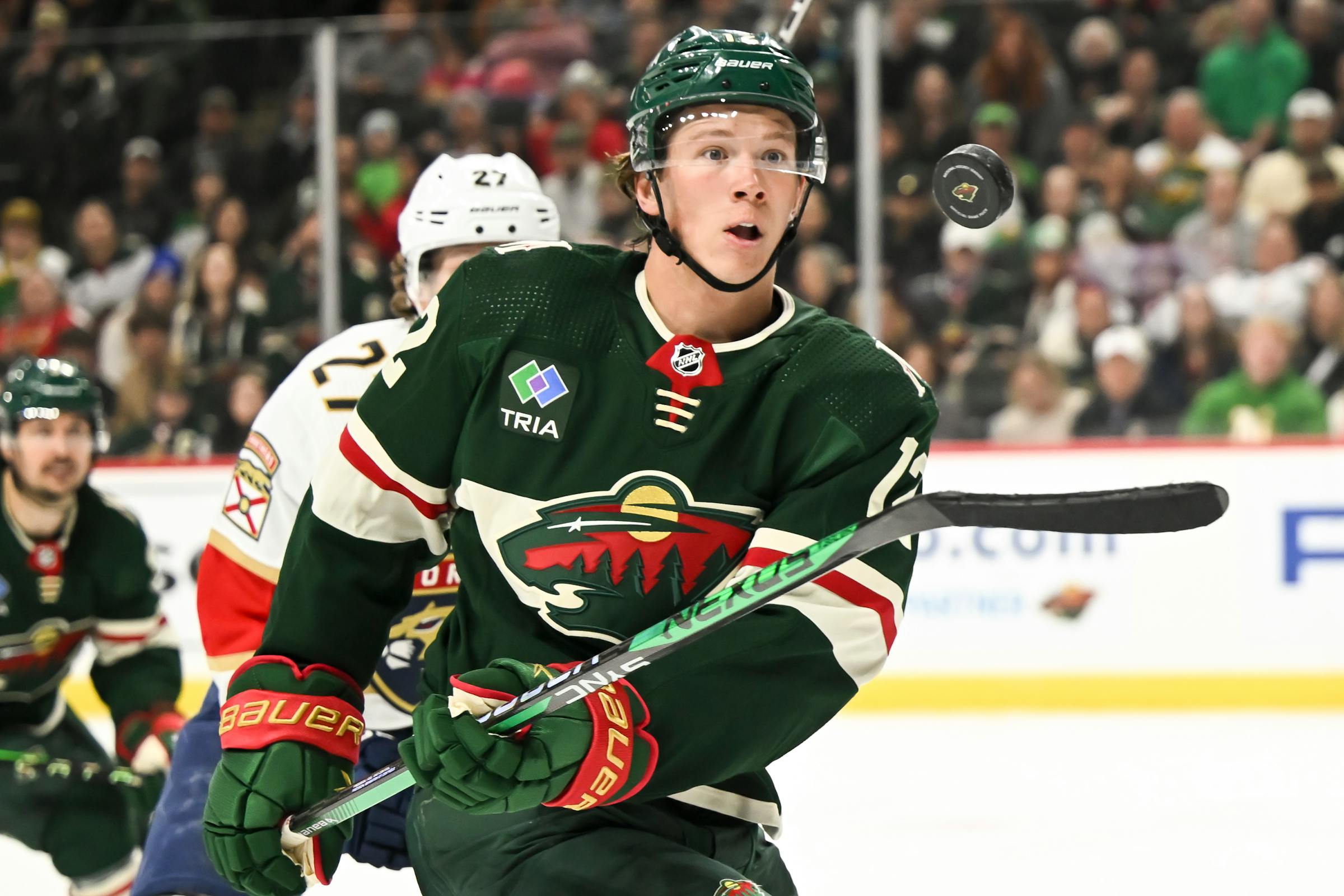Another line shuffle for Wild's Matt Boldy combines him with Eriksson ...