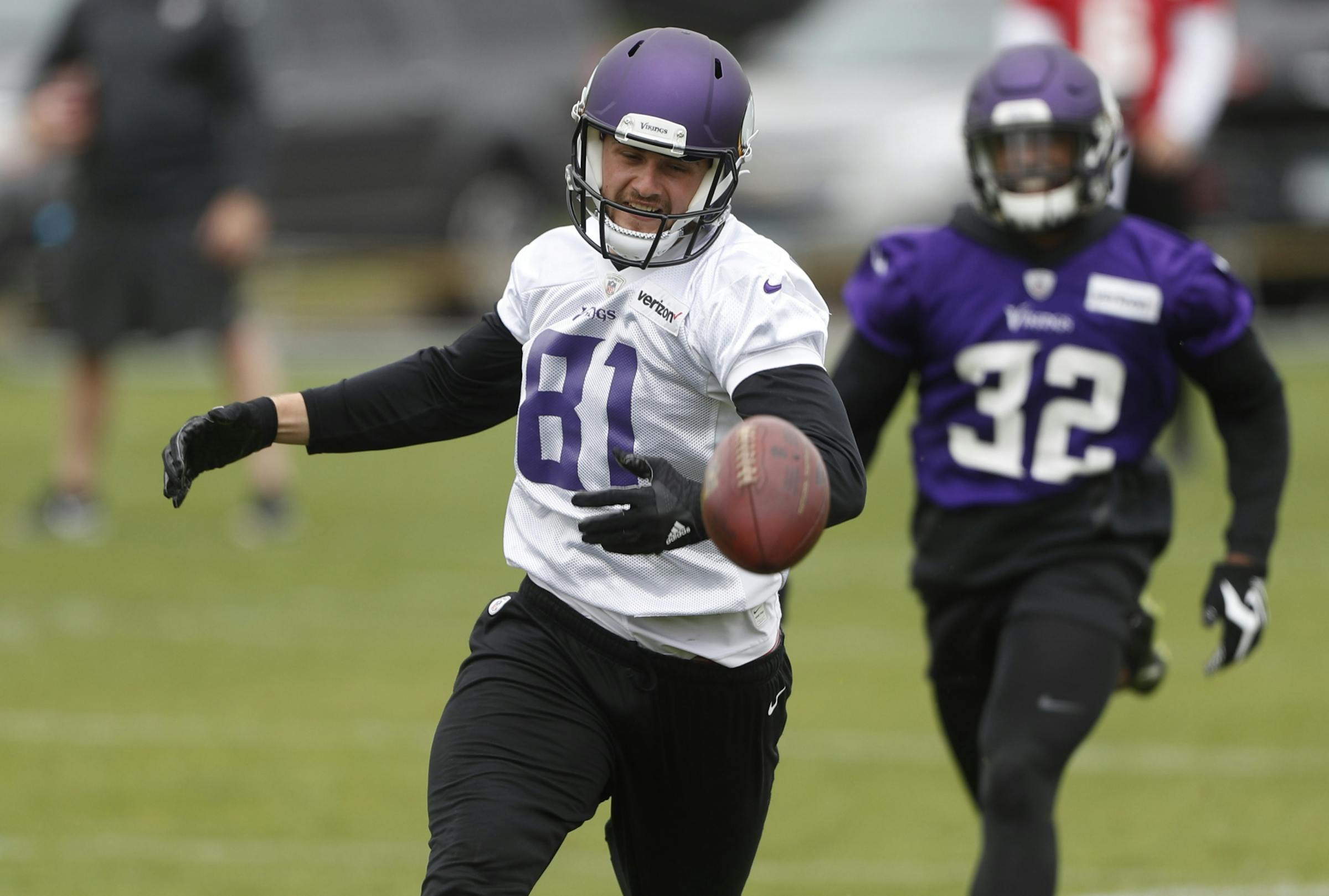 In his second Vikings camp, Moritz Bohringer 'still a ways away'