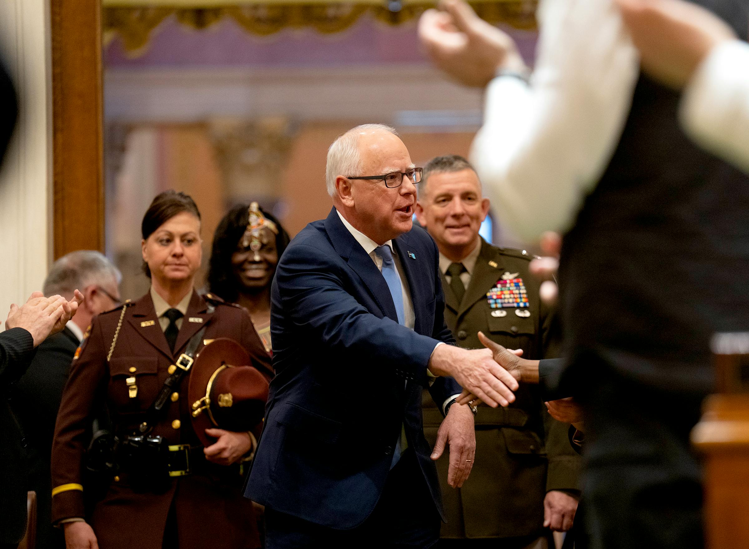 Gov. Tim Walz has told allies he’s running again for governor