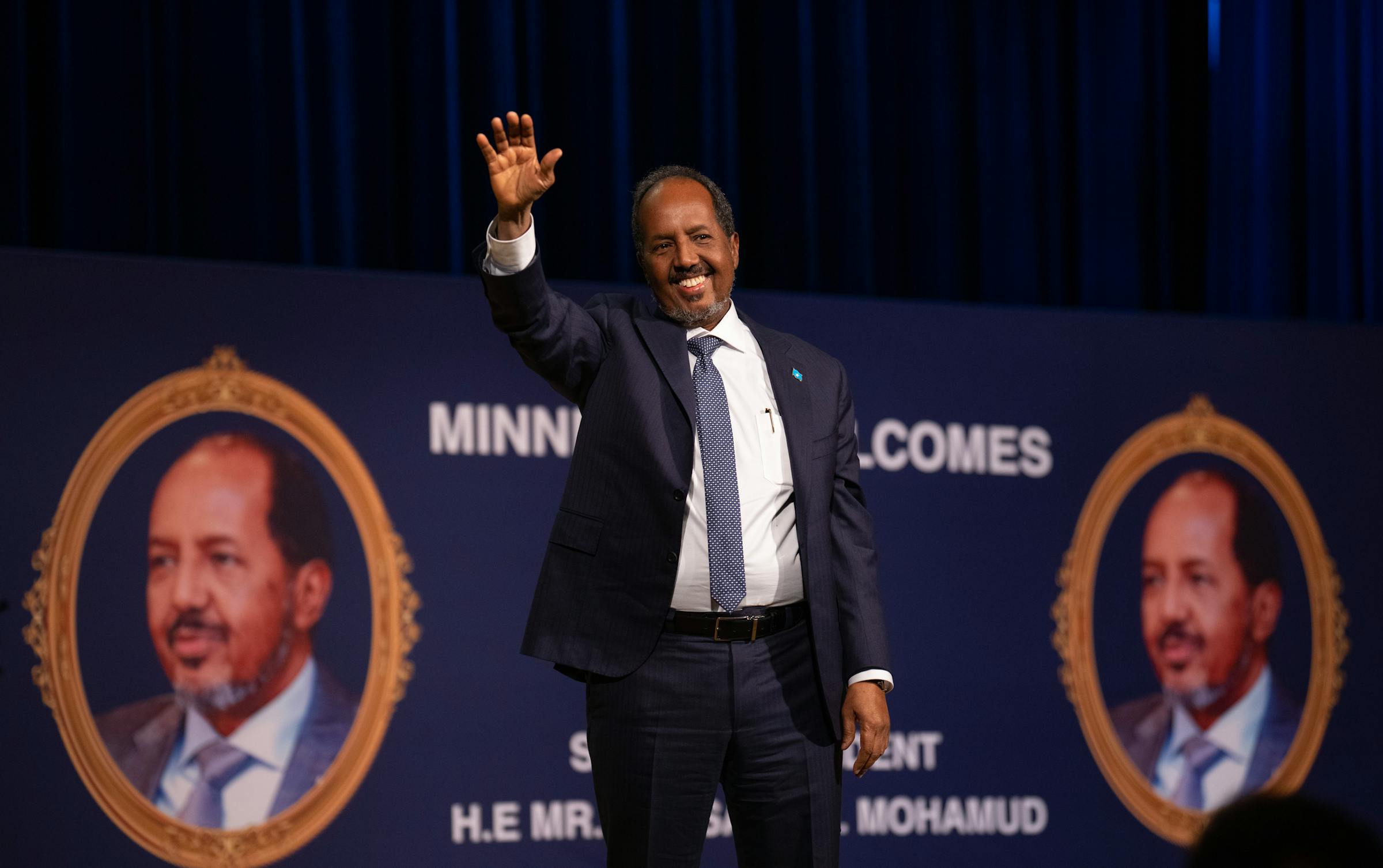 Somali president draws crowds for Minneapolis speech