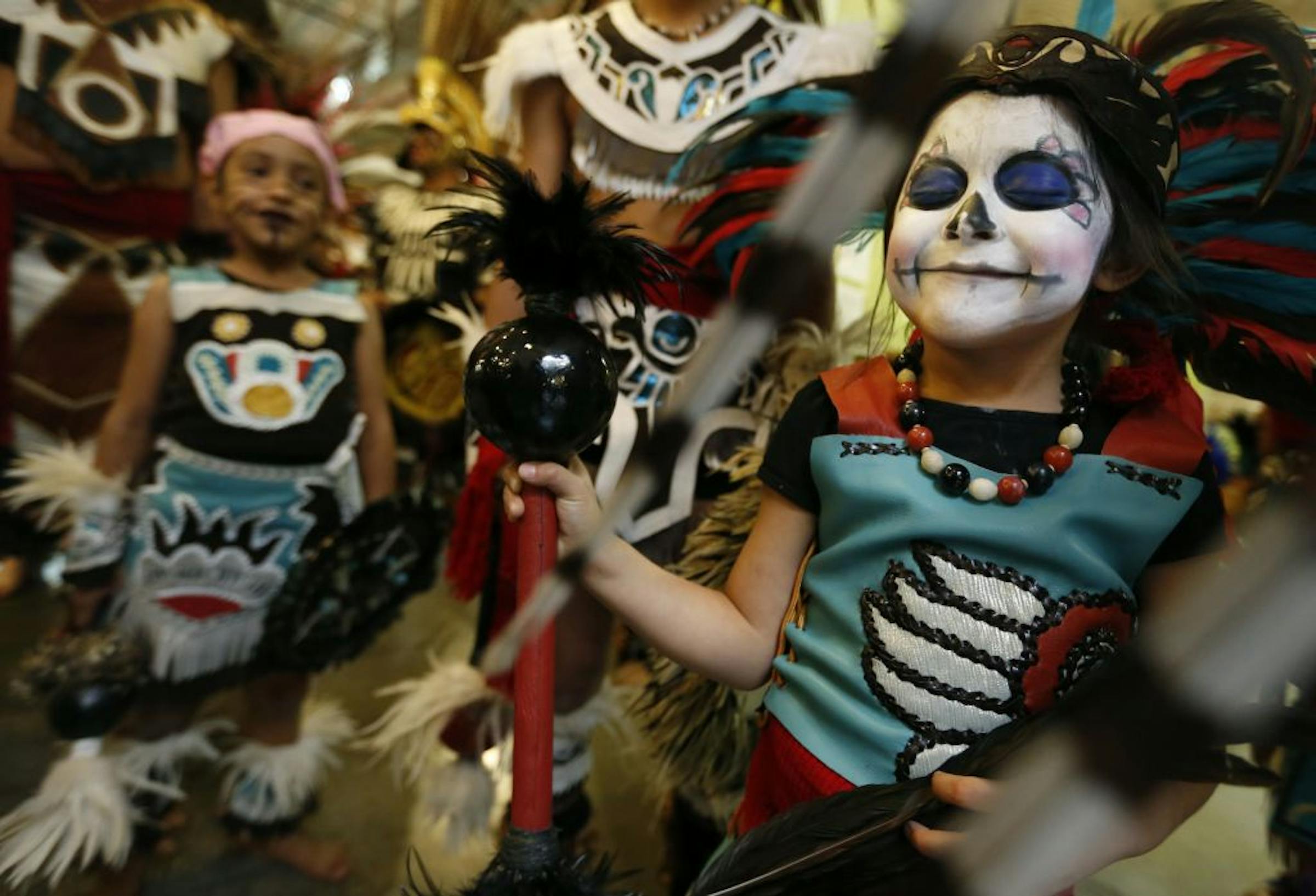 Aztec dance springs to life