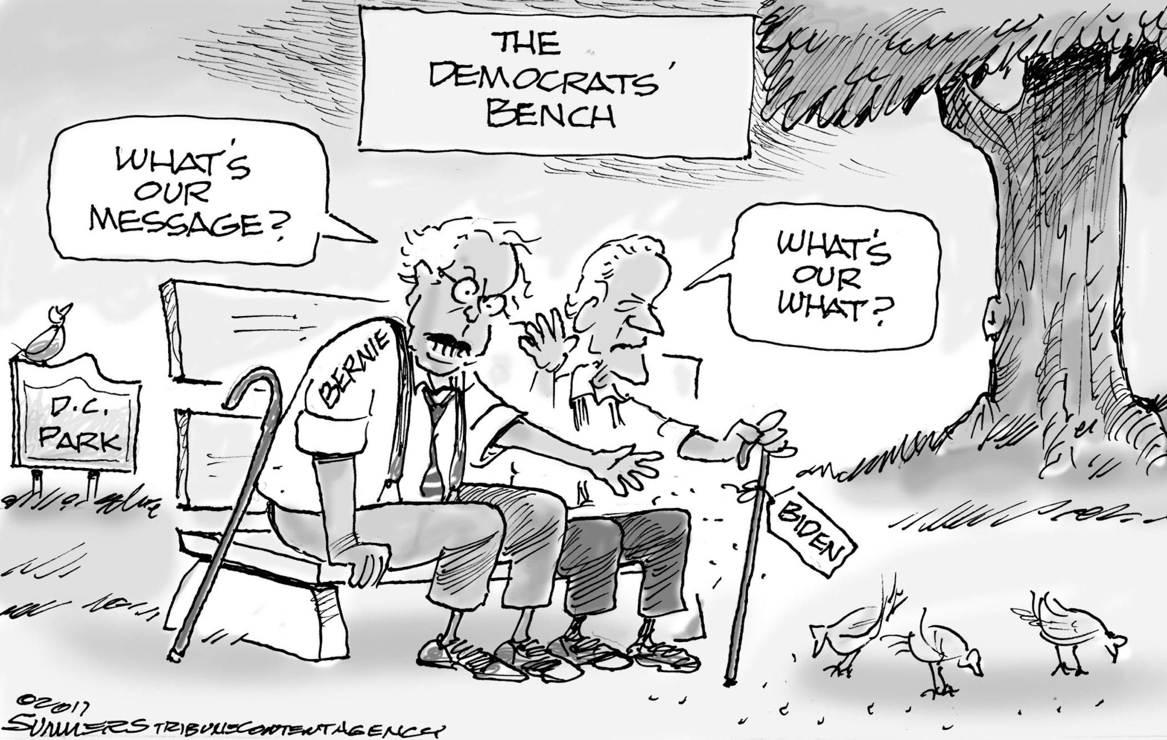 Readers Write: Political cartoons, higher education, climate debate ...