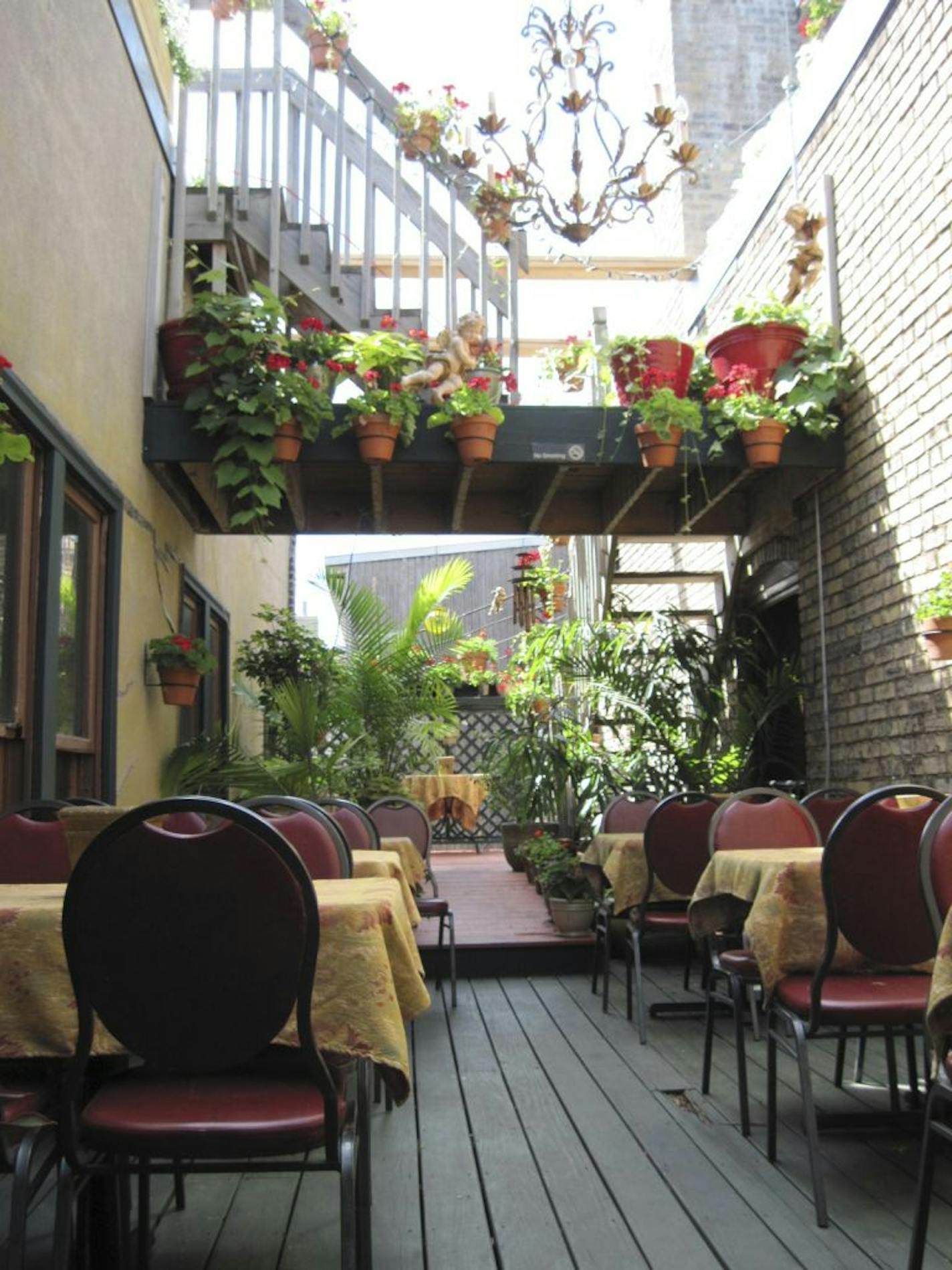 Patios: Off the beaten path