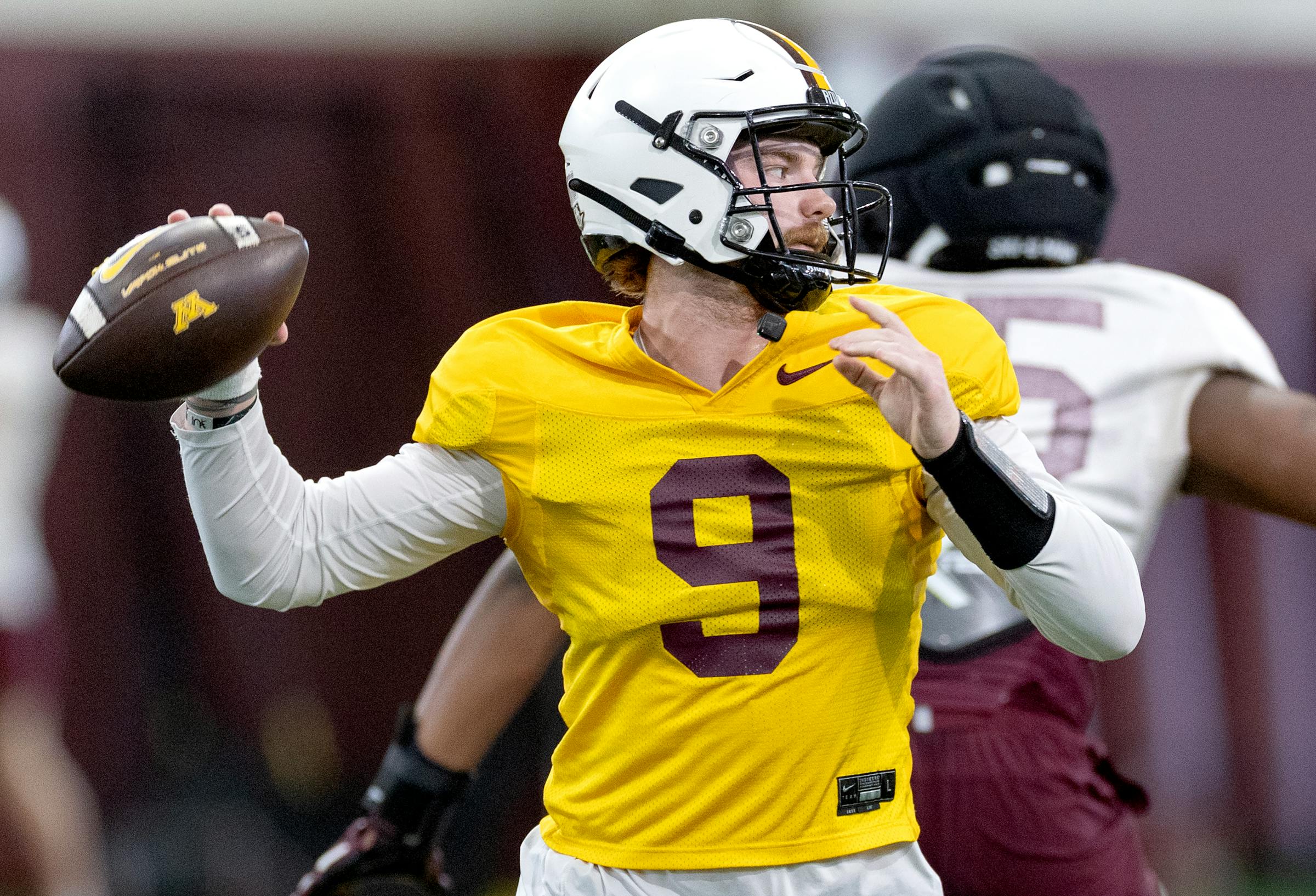 MN Gophers quarterback Zach Pyron is re-entering the portal