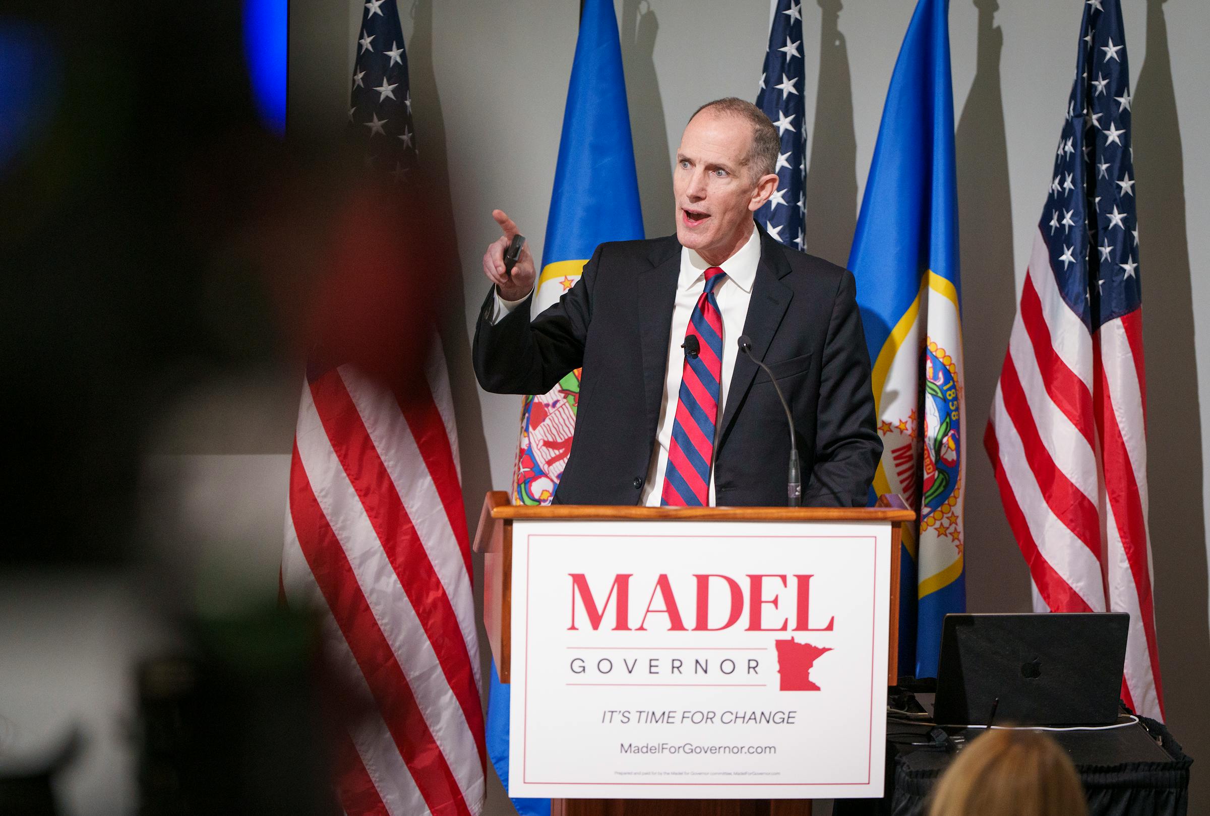 Attorney Chris Madel announces campaign for governor