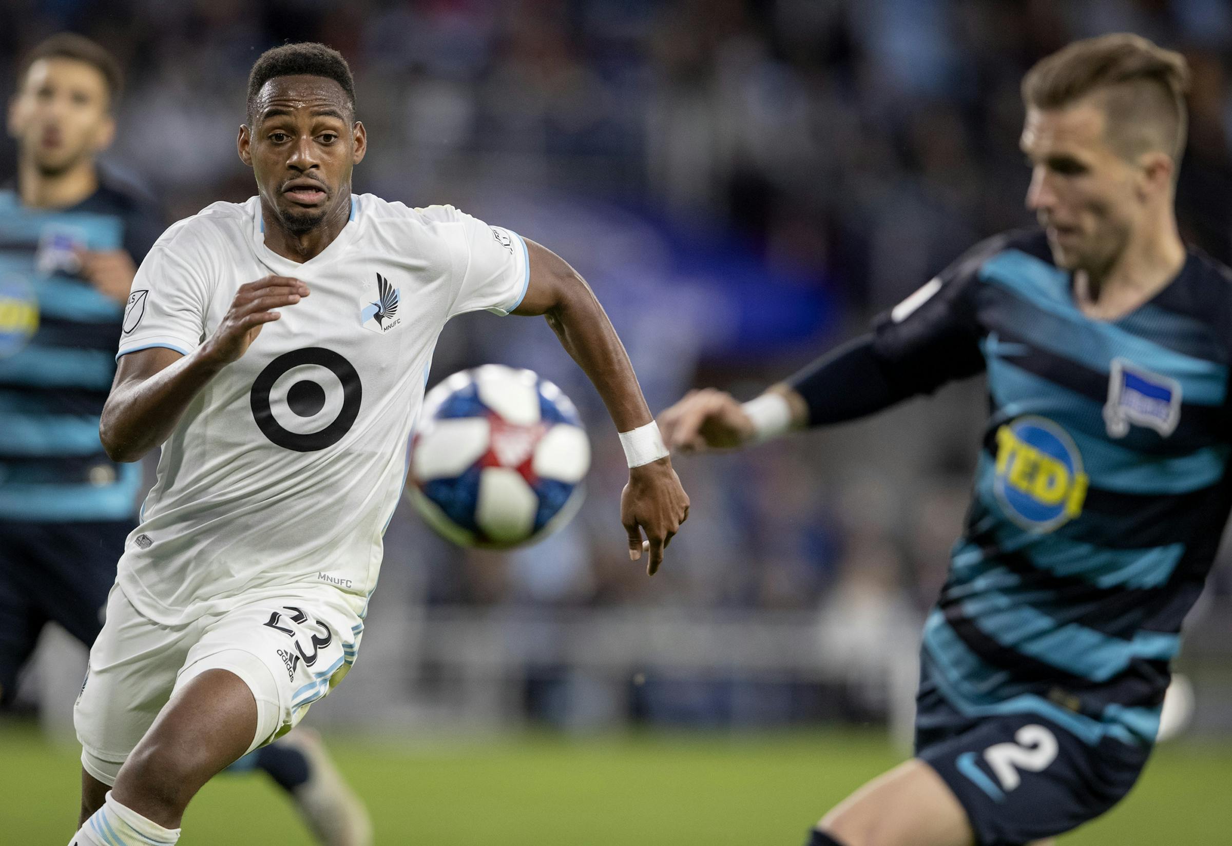 Minnesota United's Mason Toye marks historic Madison game with two goals