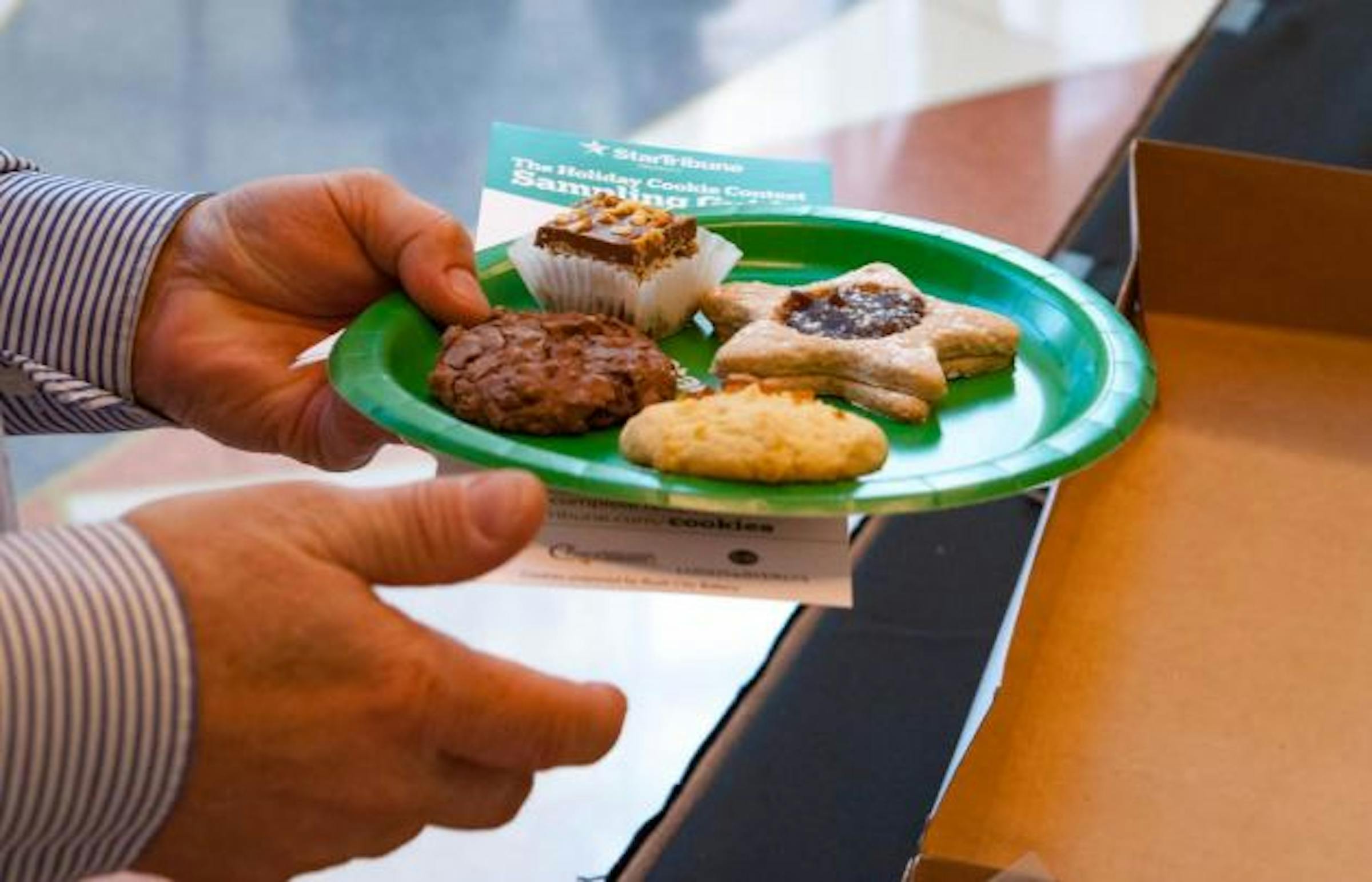 How to get free cookies in downtown Minneapolis today