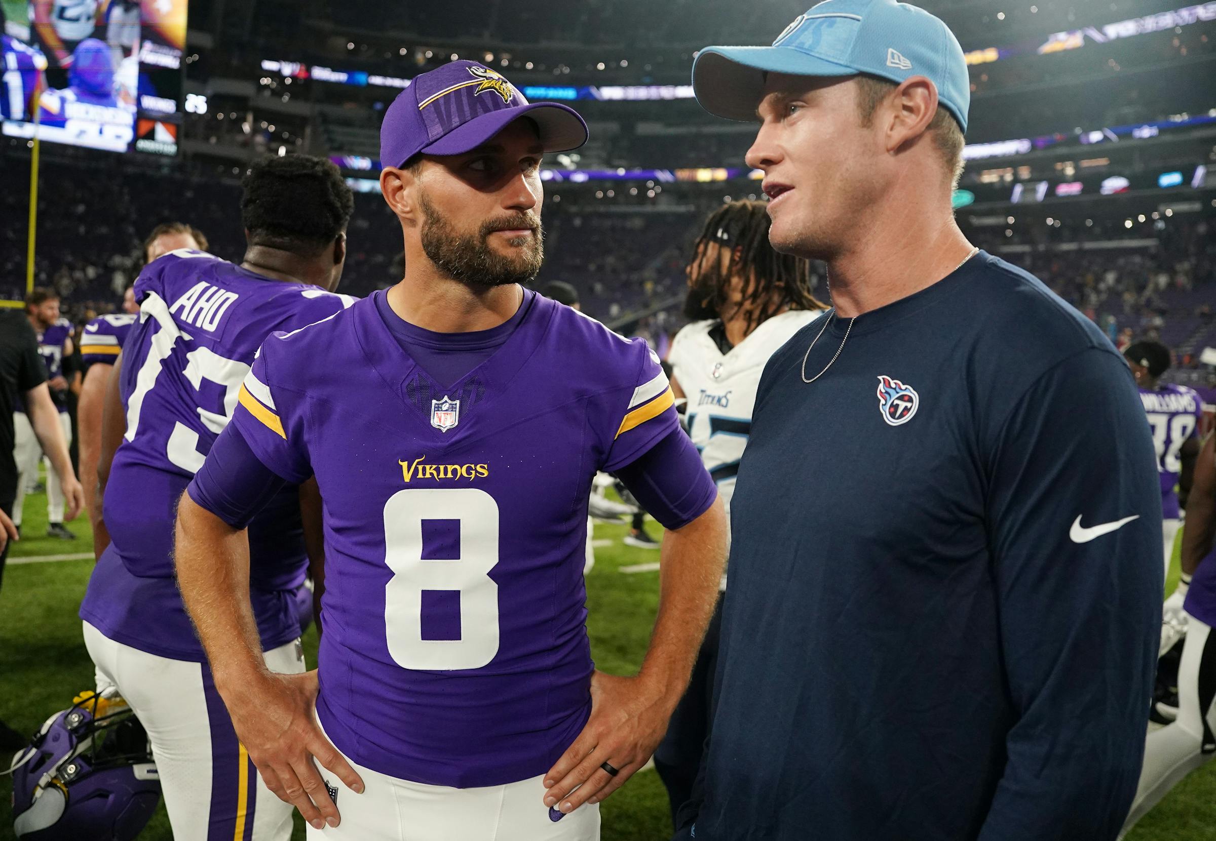 Vikings leave all 22 projected starters on sidelines vs. Titans