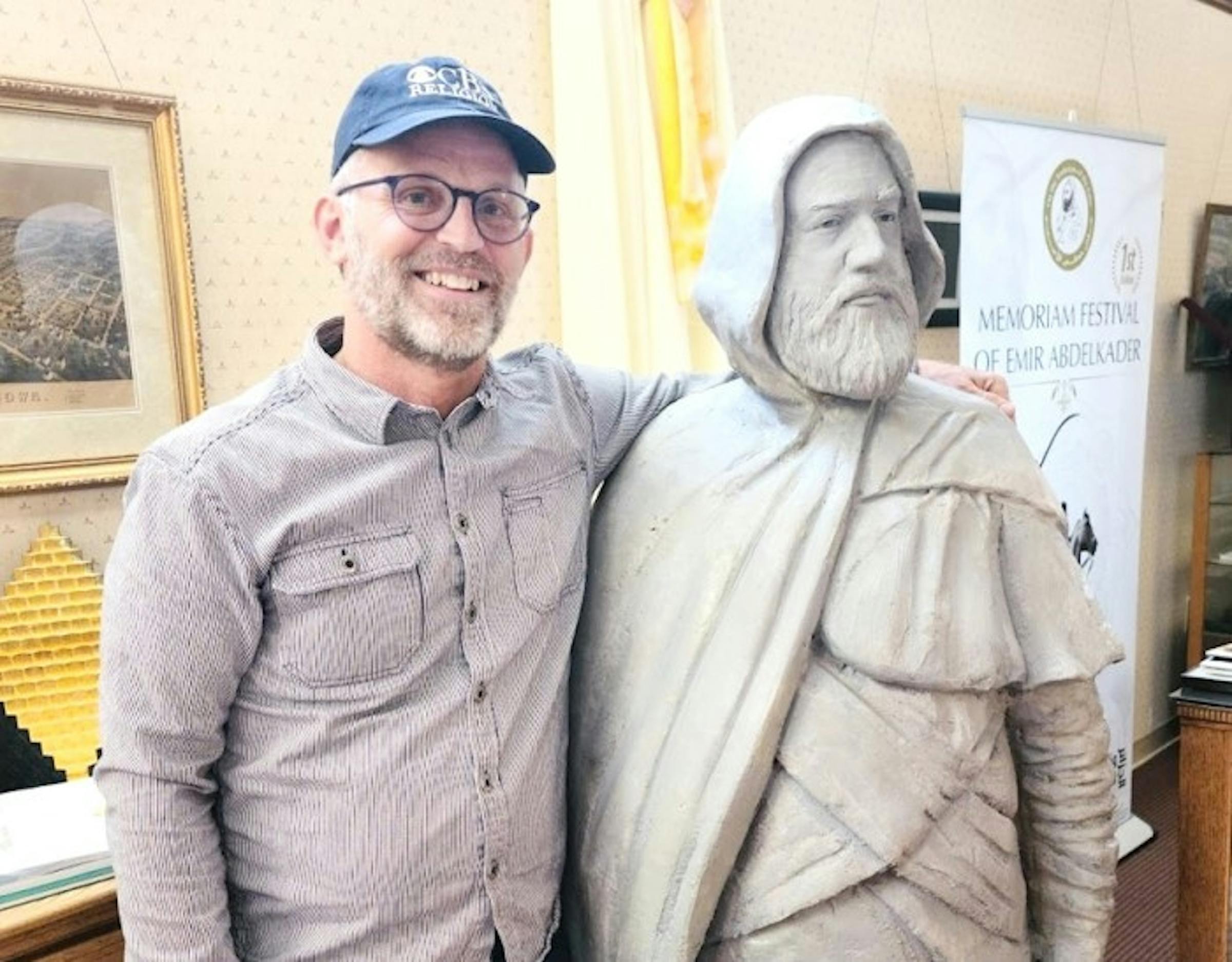 Why is a northern Iowa farm town named for an Arab freedom fighter?