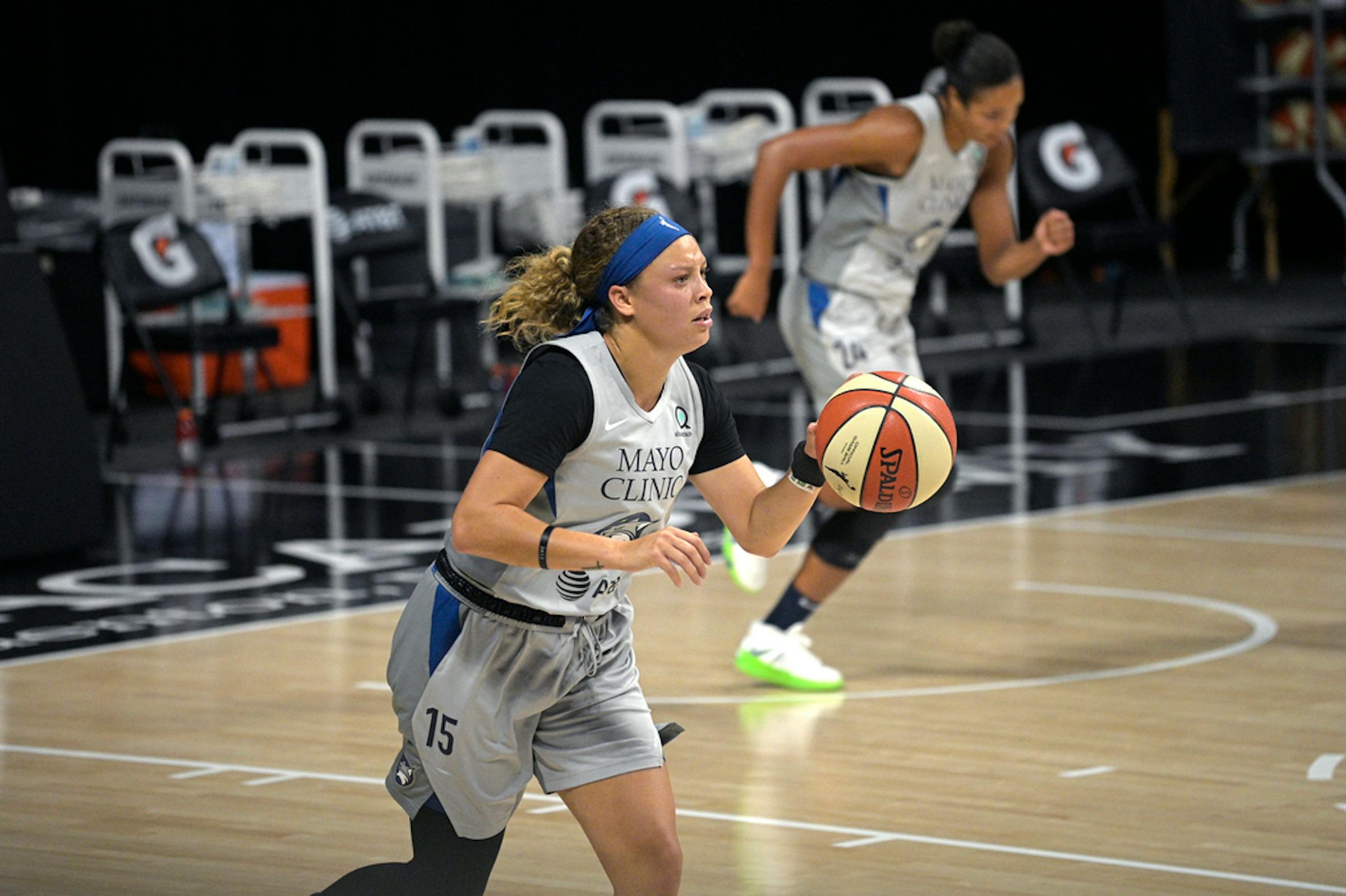 Rachel Banham glad to be back with the Lynx