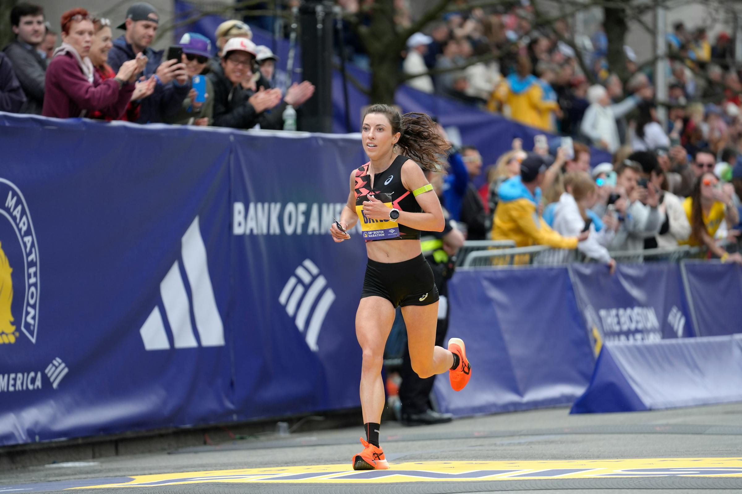 Emma Bates top American finisher again at Boston Marathon