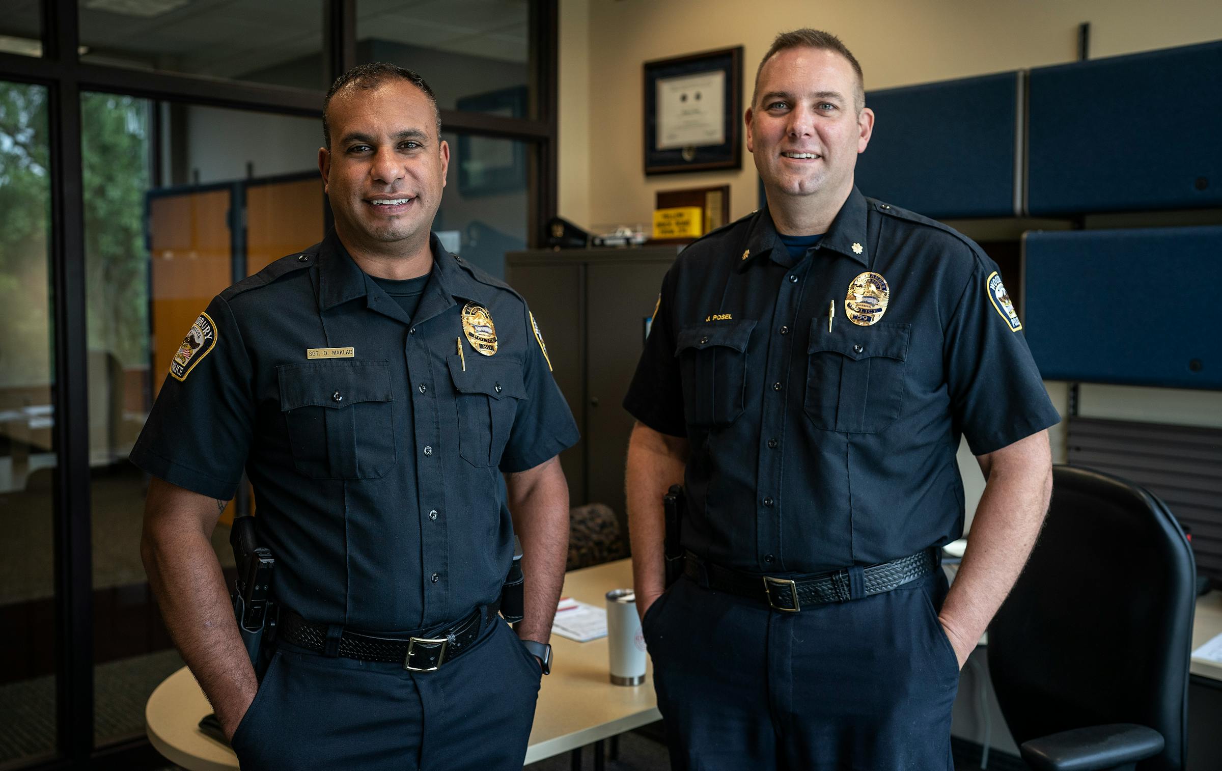 New Woodbury police leaders have local roots: 'We are in the service ...