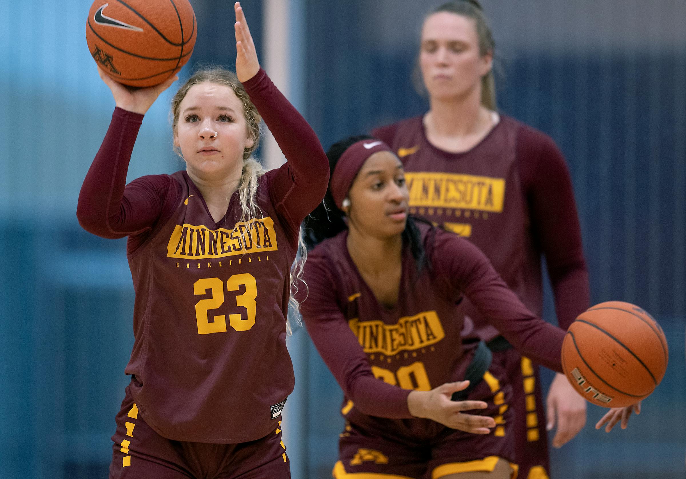 Gophers women's basketball team rebounds with victory over Liberty