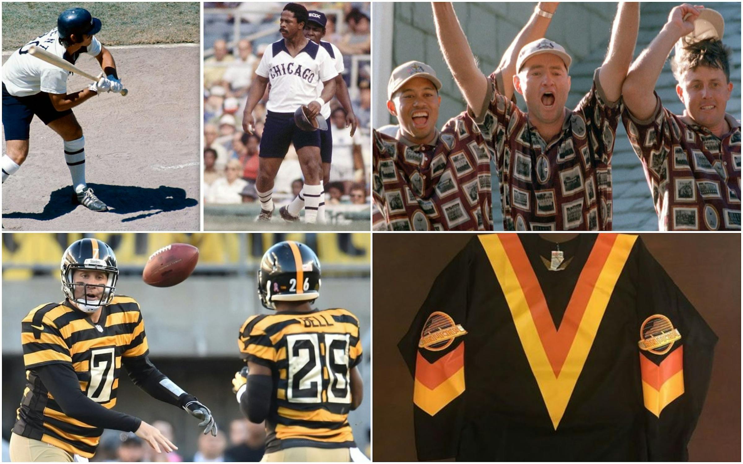 No alibi for these: The 20 ugliest uniforms in sports history