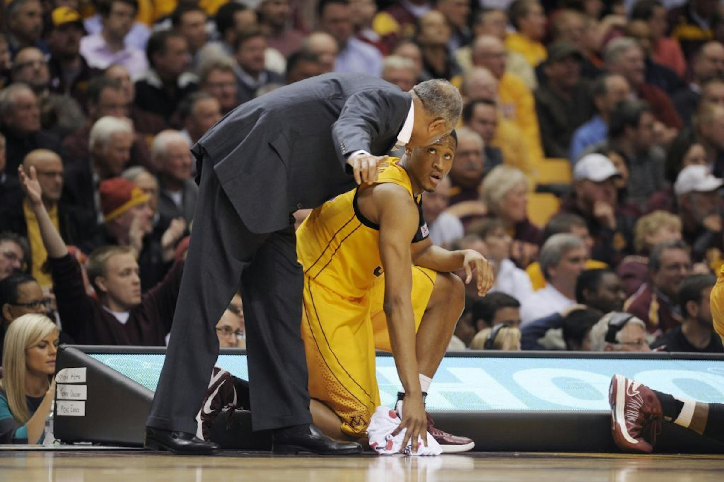 Gophers notes: Smith likely going back to original lineup at Purdue