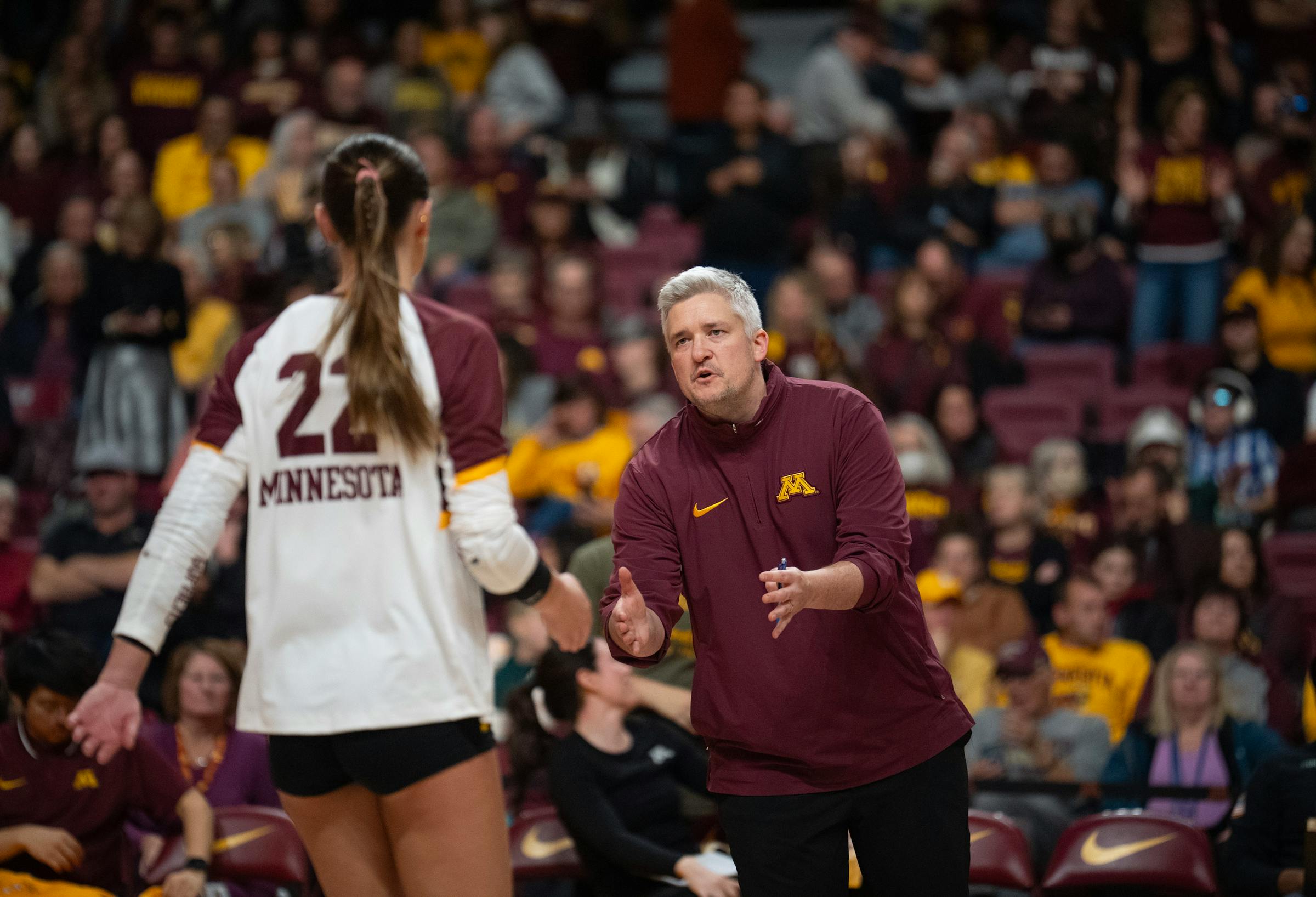 In Year Two under Keegan Cook, Gophers volleyball set a foundation