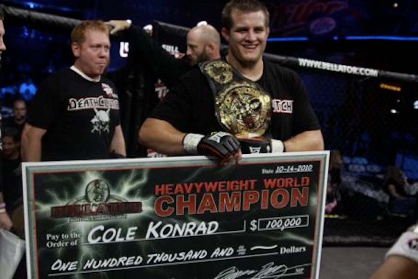 Cole Konrad captures MMA heavyweight title