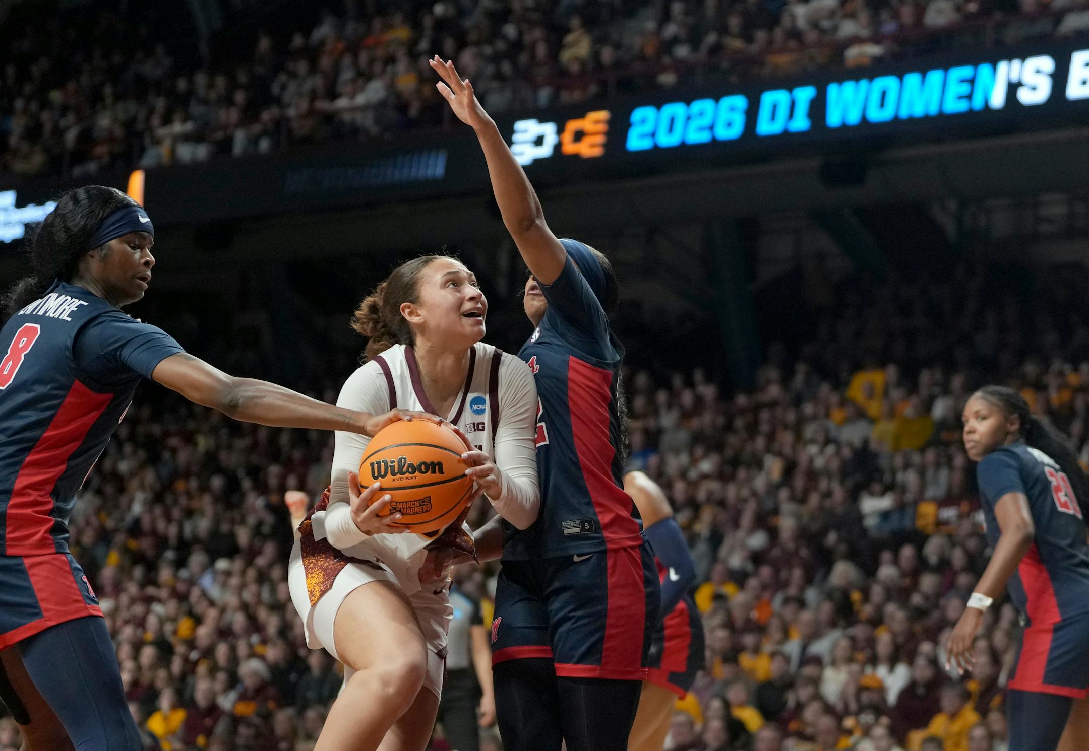 Gophers women's basketball beats Ole Miss in NCAA tournament