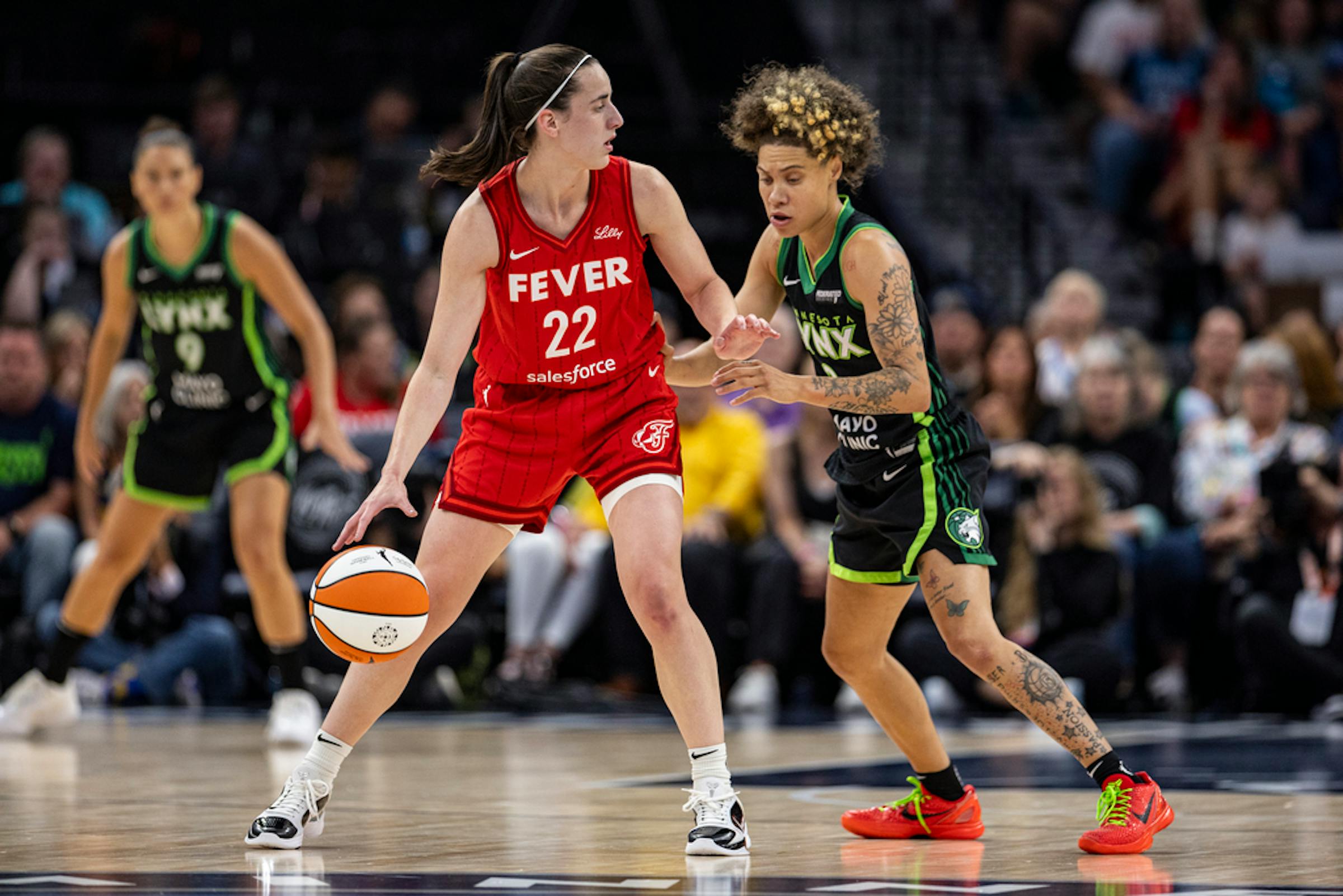 Lynx's Napheesa Collier and Fever's Caitlin Clark drawing comparisons ...