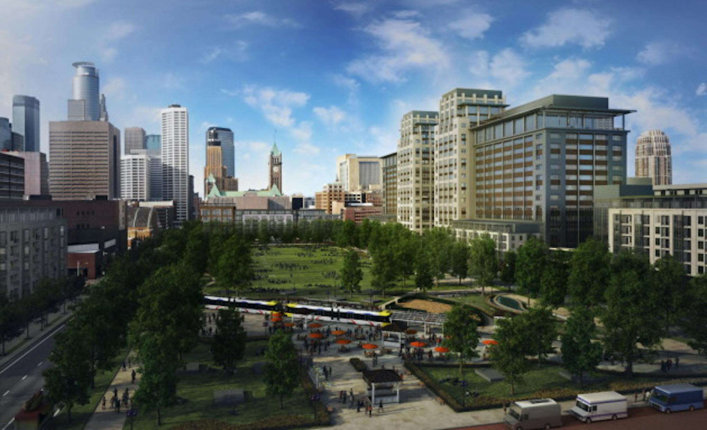 City of Minneapolis hosts first public forum on Downtown East Commons ...