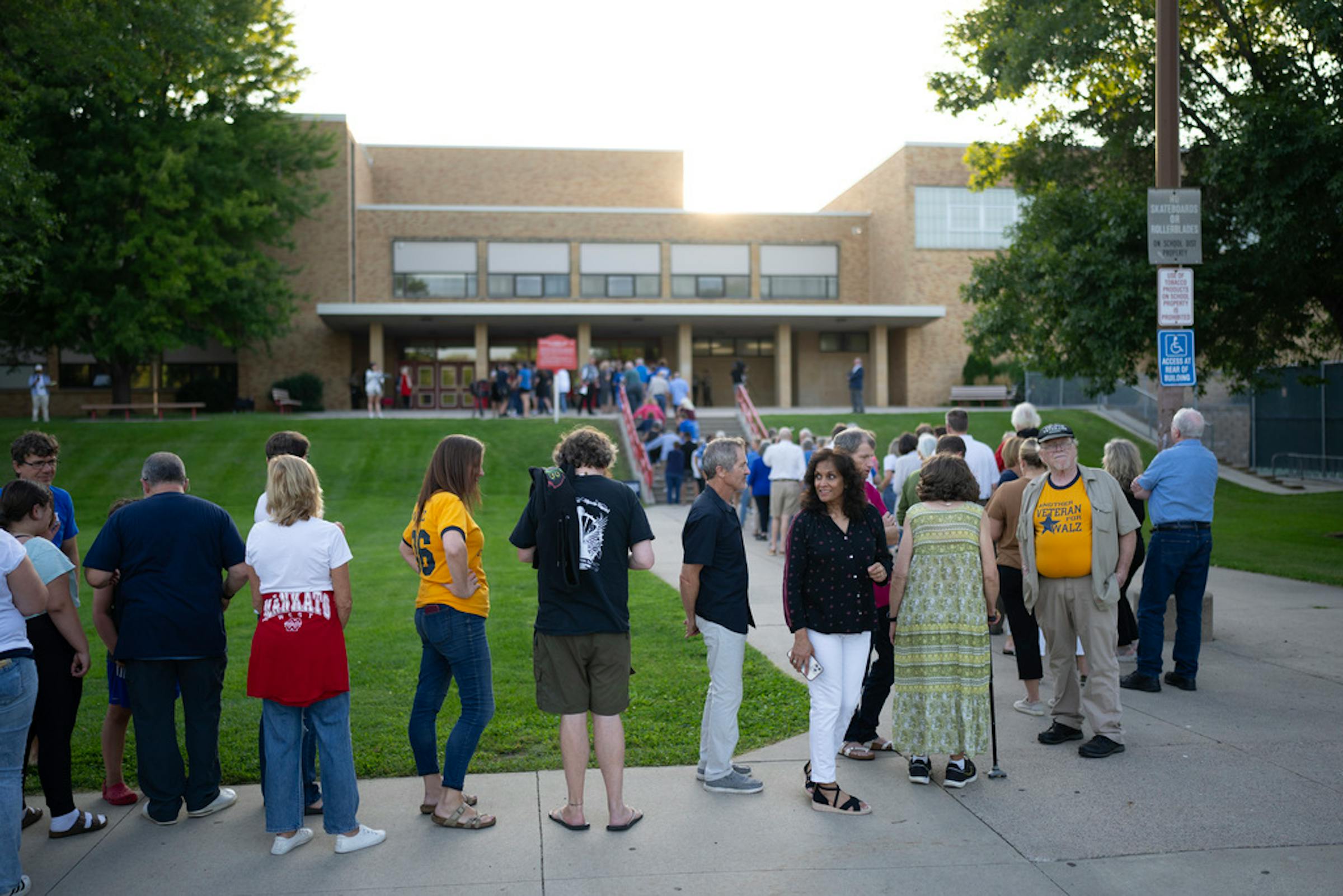 Former Walz students stars of watch party for his Democratic National ...