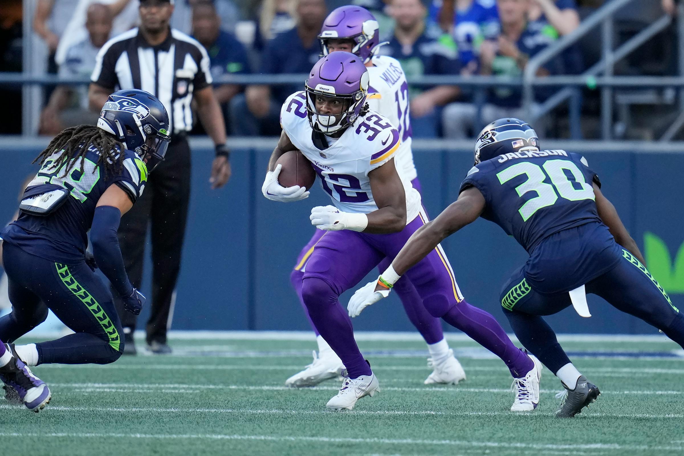 Vikings' running back Ty Chandler's busy night vs. Seahawks could lead ...