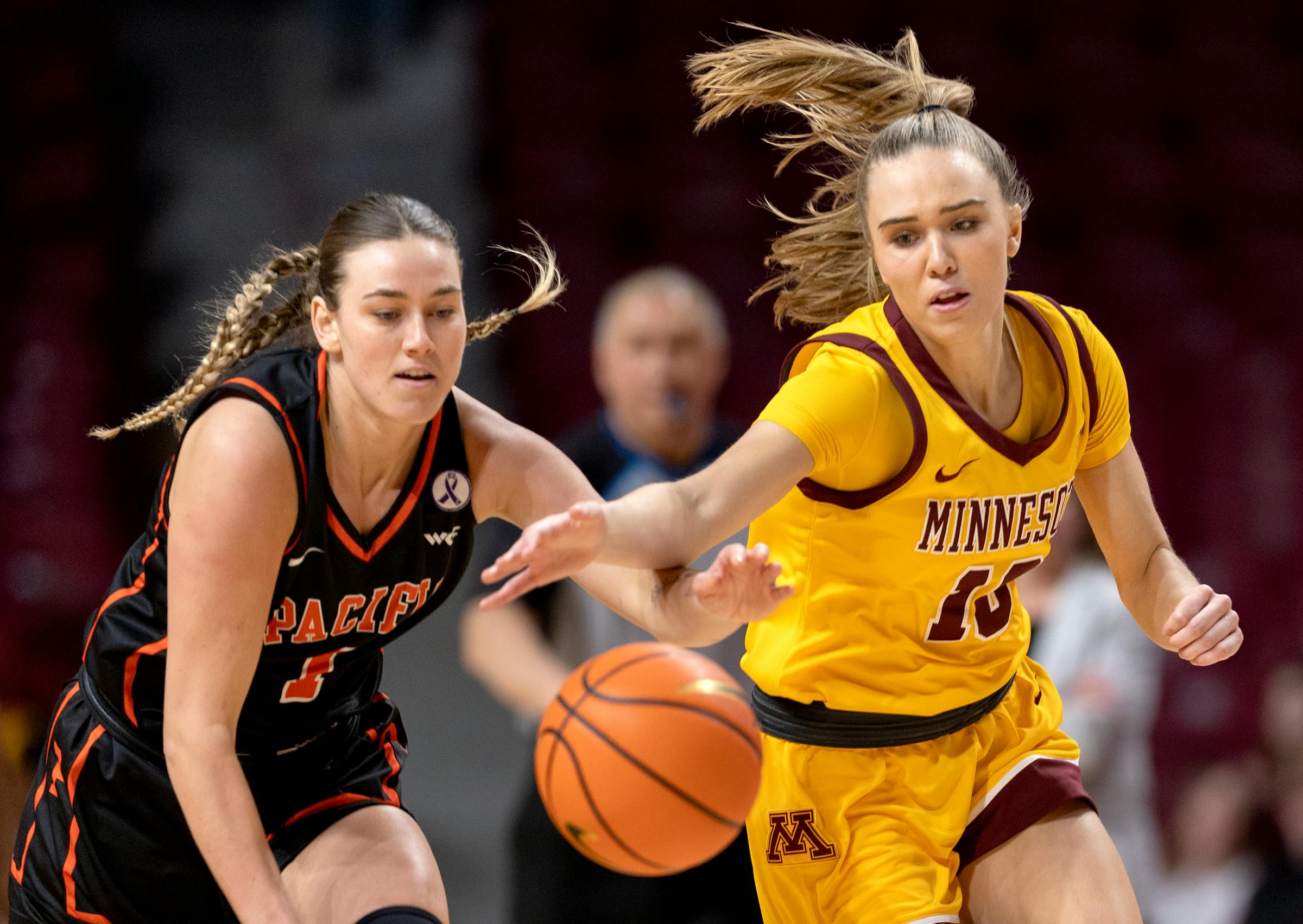 Gophers women’s basketball beats Pacific 77-62 to open WNIT play