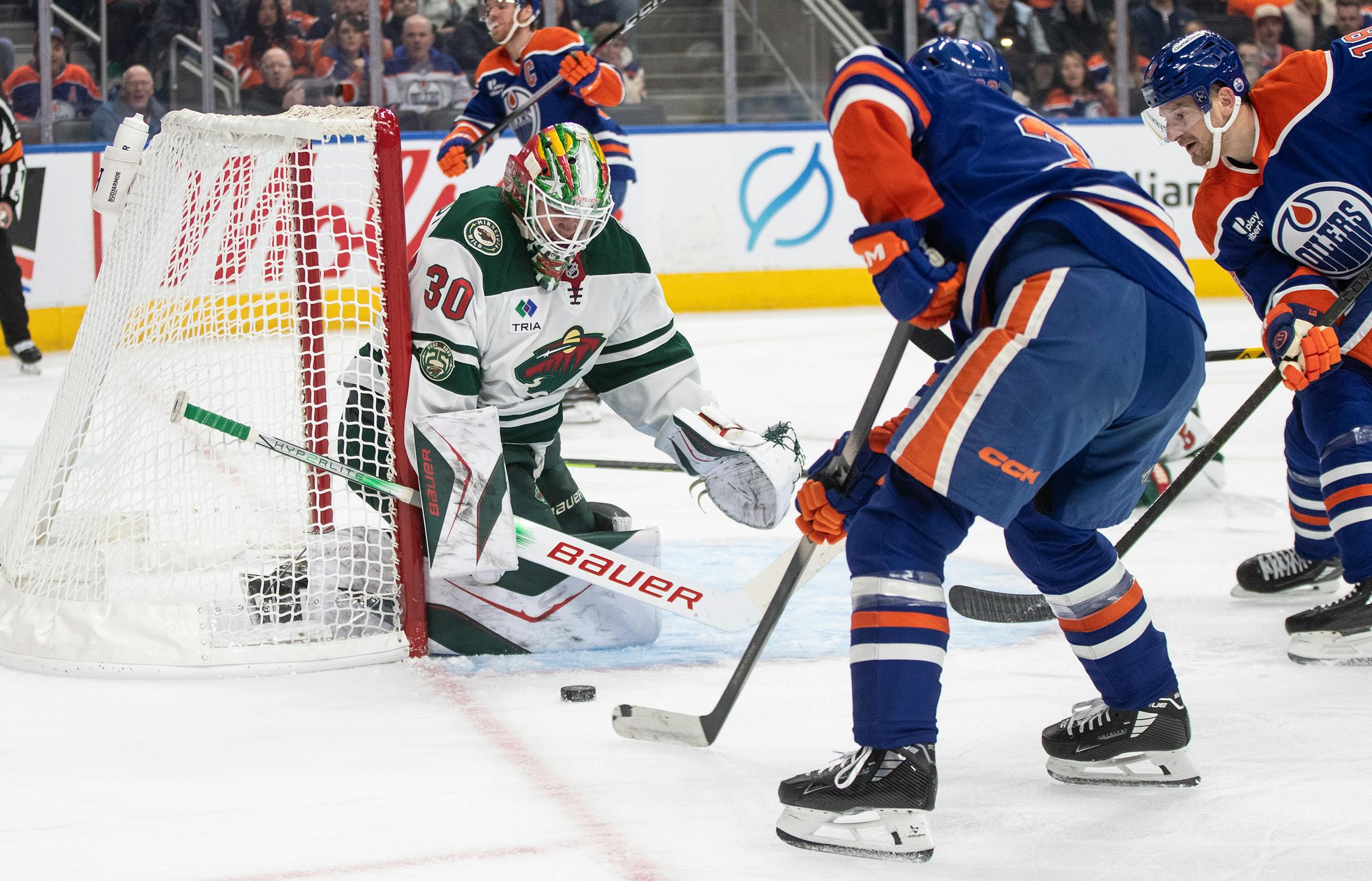 Suddenly, Jesper Wallstedt of the Wild is NHL's top goalie
