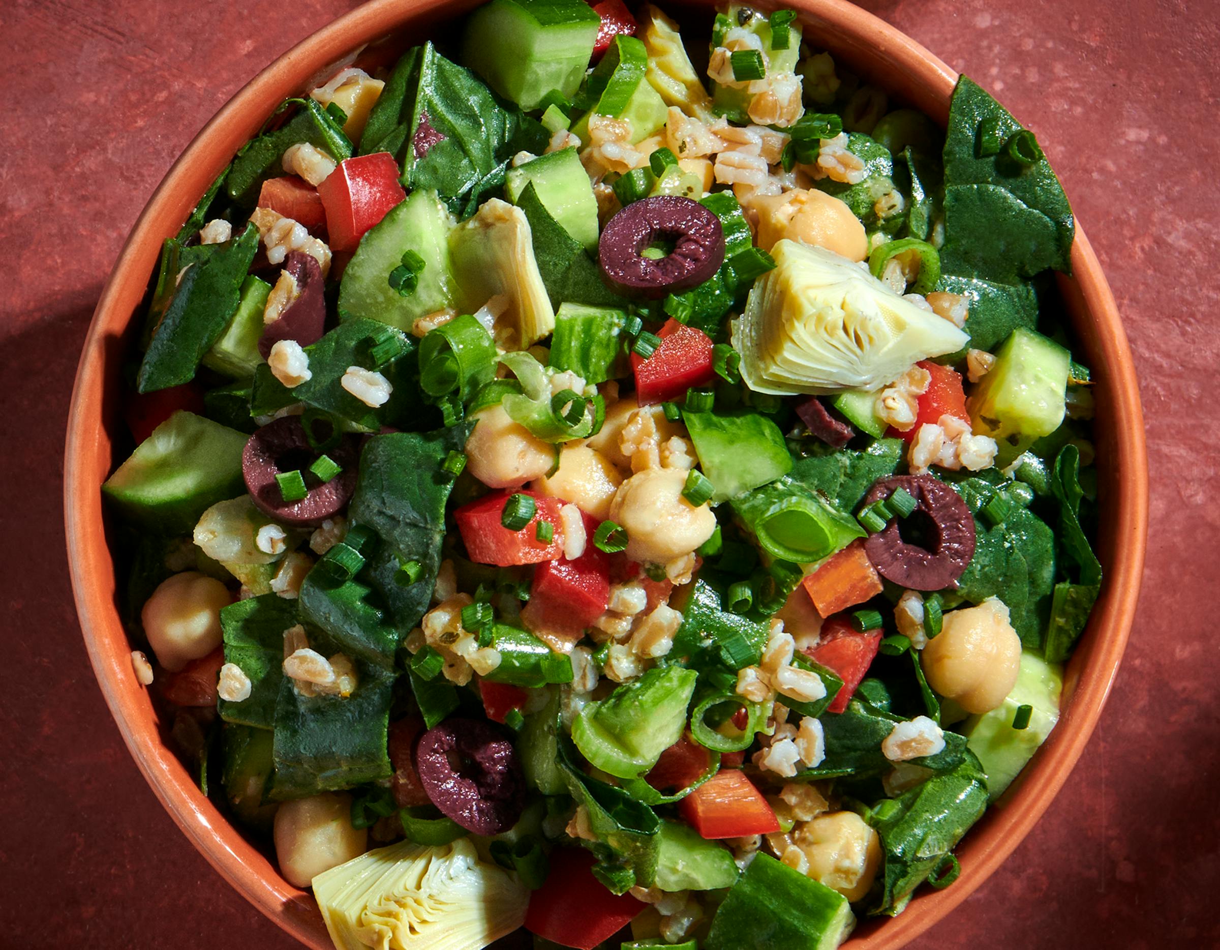Sunday supper: Mediterranean Grain Salad