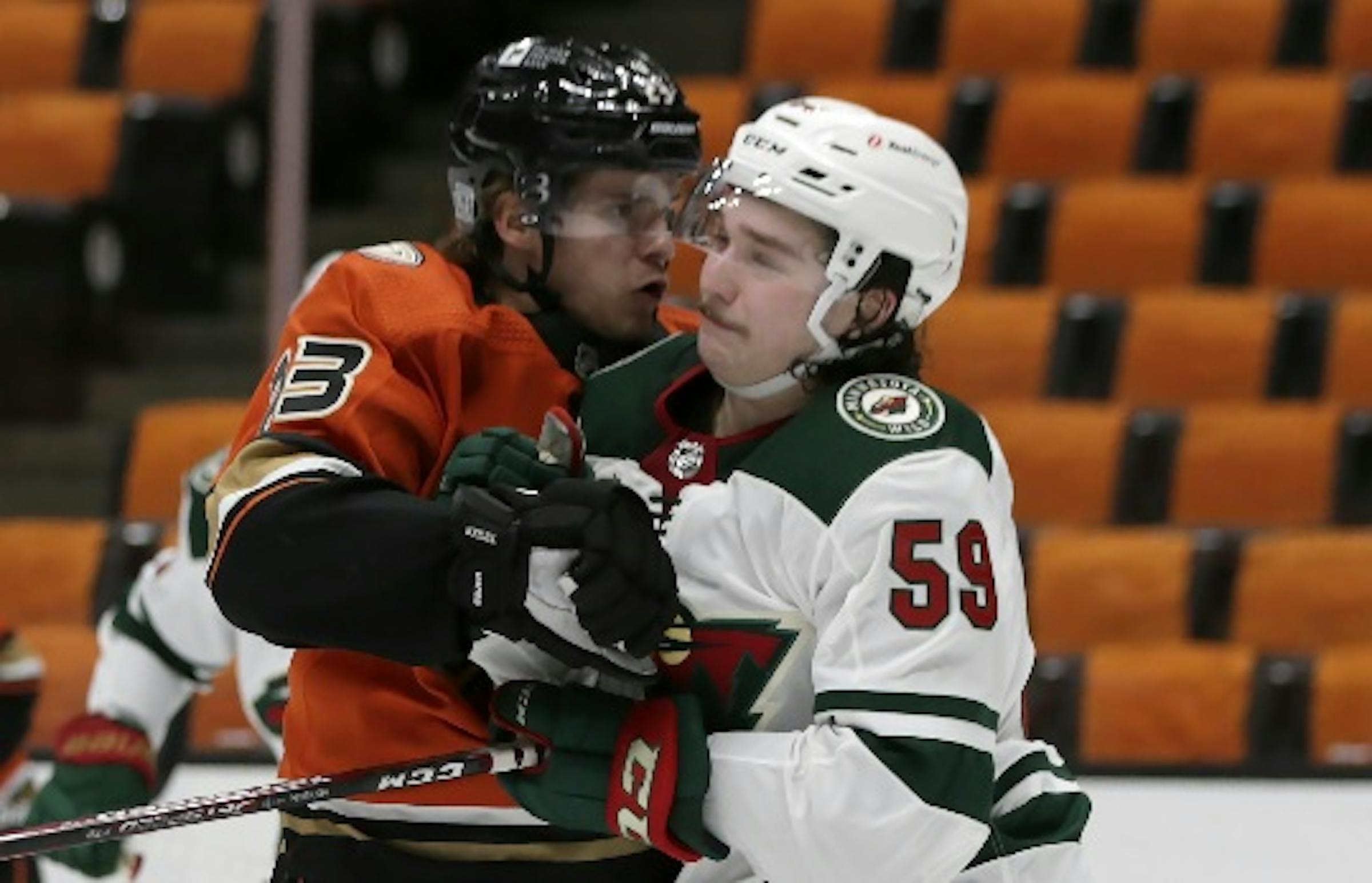 Wild rookie defenseman Calen Addison makes his NHL playoff debut