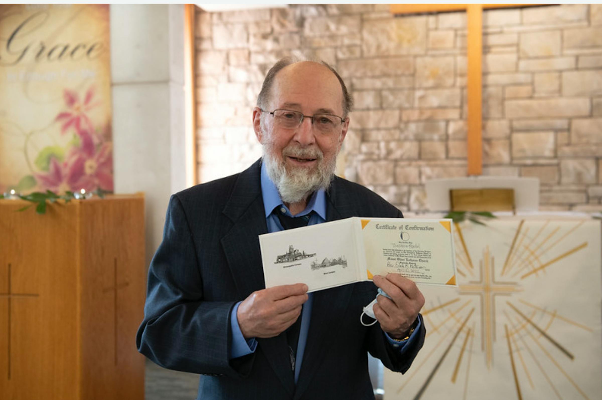 Late-in-life confirmation offers spiritual healing for Minneapolis man