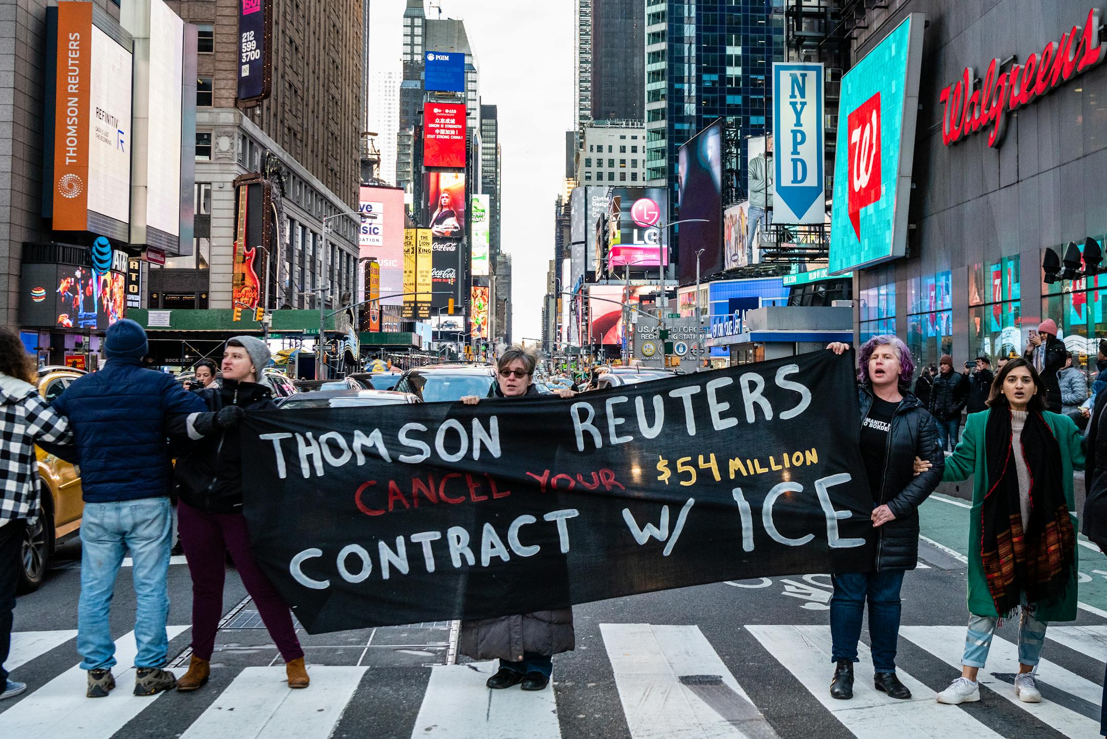 Thomson Reuters criticized by Minnesota workers for ICE contract